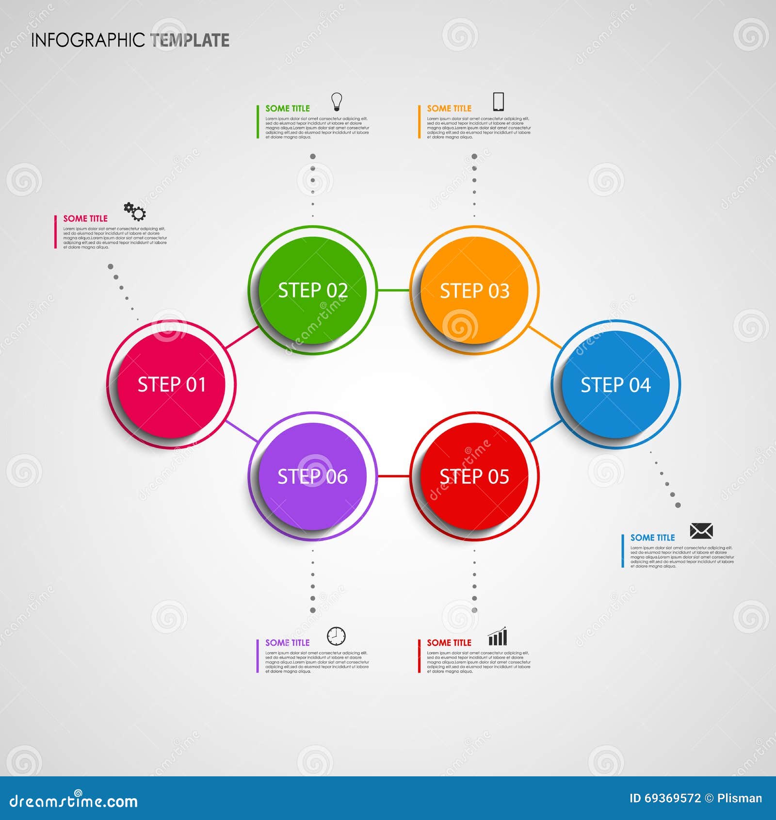 Round Pointer Flags World Top 25 States Set1 Vector Illustration ...