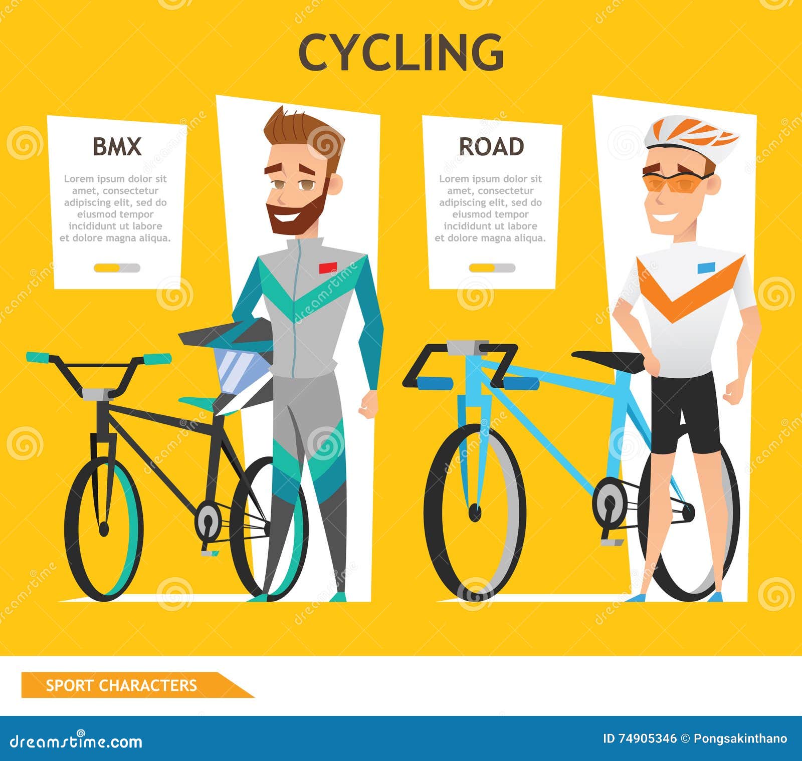 Info Graphic Sport Cycling Vector Stock Vector - Illustration of graph ...