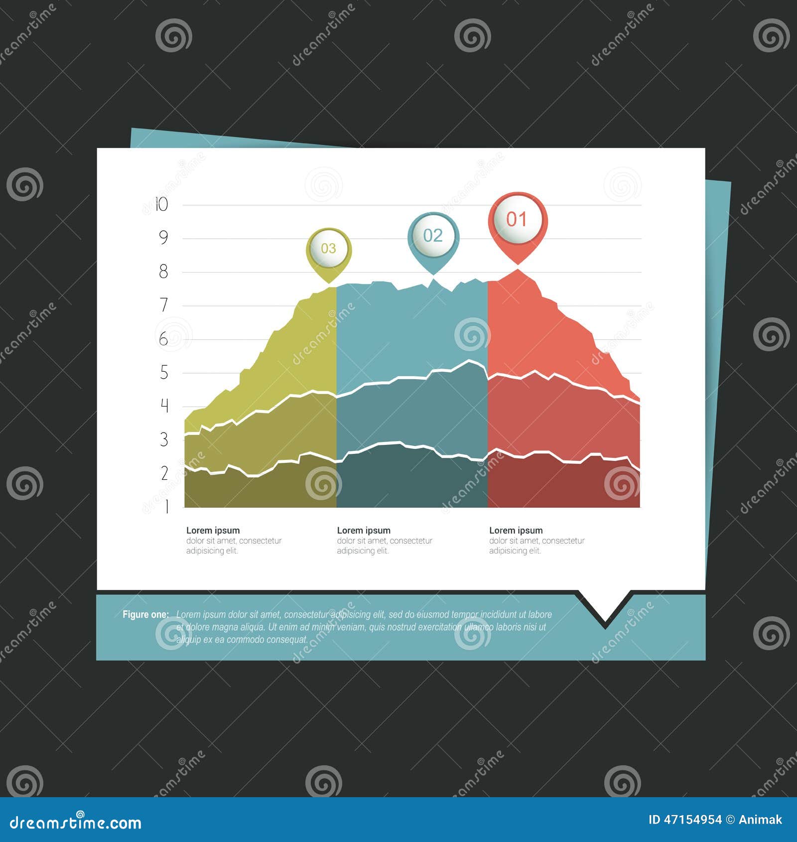 Graphics, Chart And Formulas Of Electricity. Vector Illustration ...