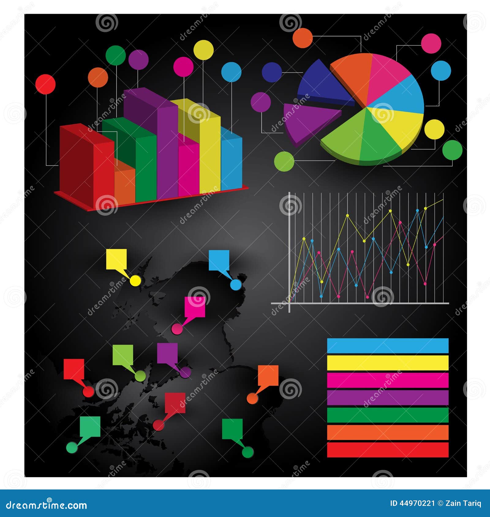 Info-graphics stock vector. Illustration of layout, information - 44970221