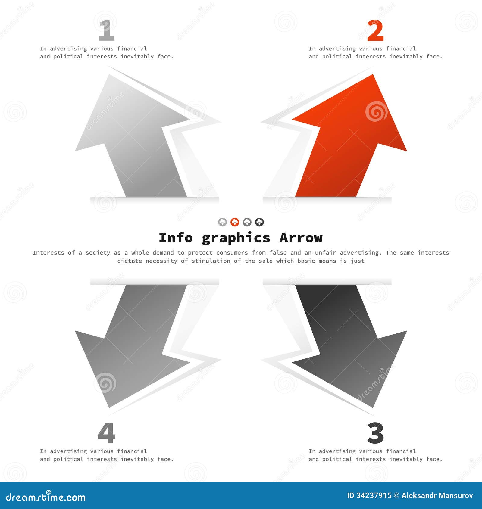 Info graphics6 stock vector. Illustration of direction - 34237915