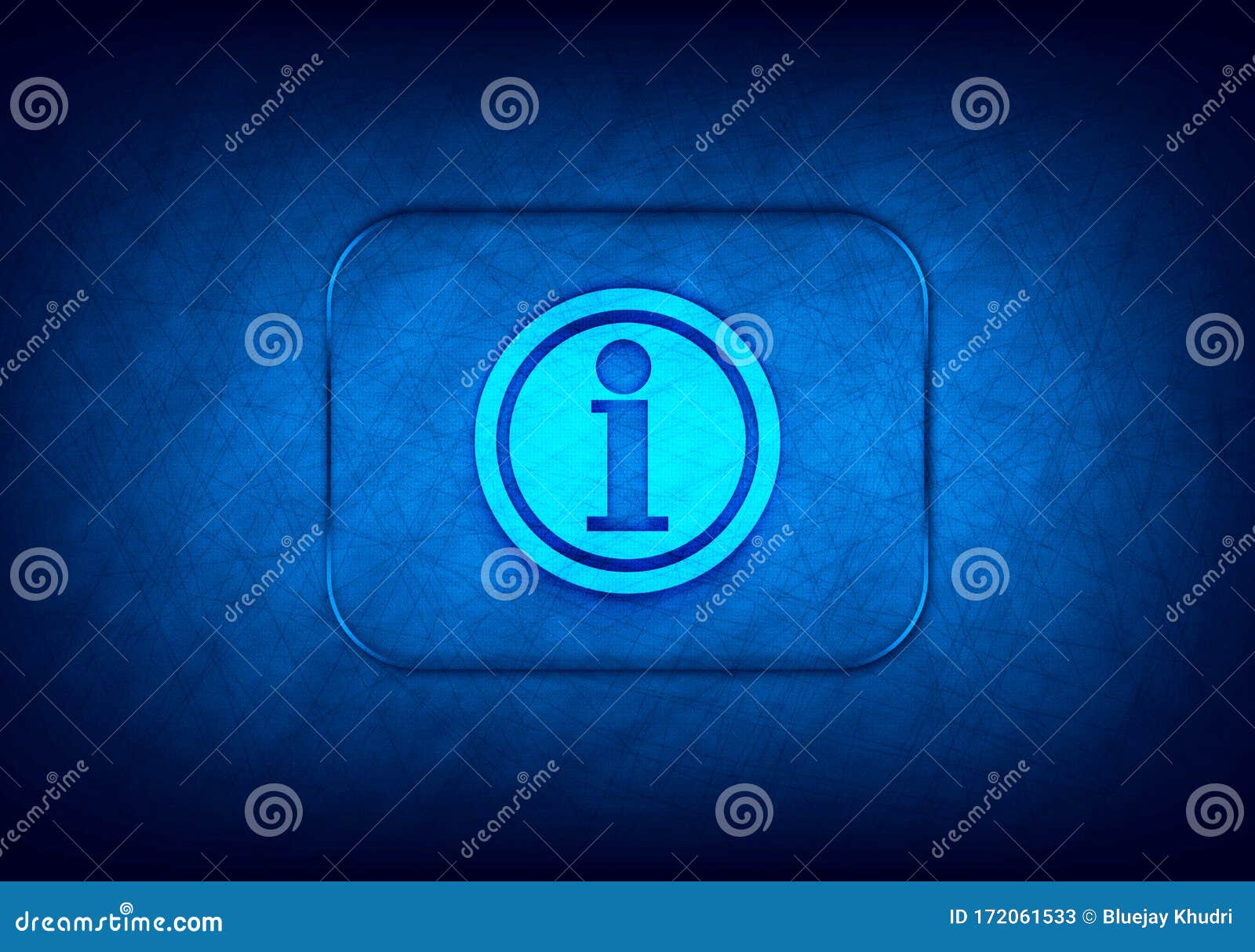 Info Icon Abstract Digital Design Blue Background Stock Illustration ...
