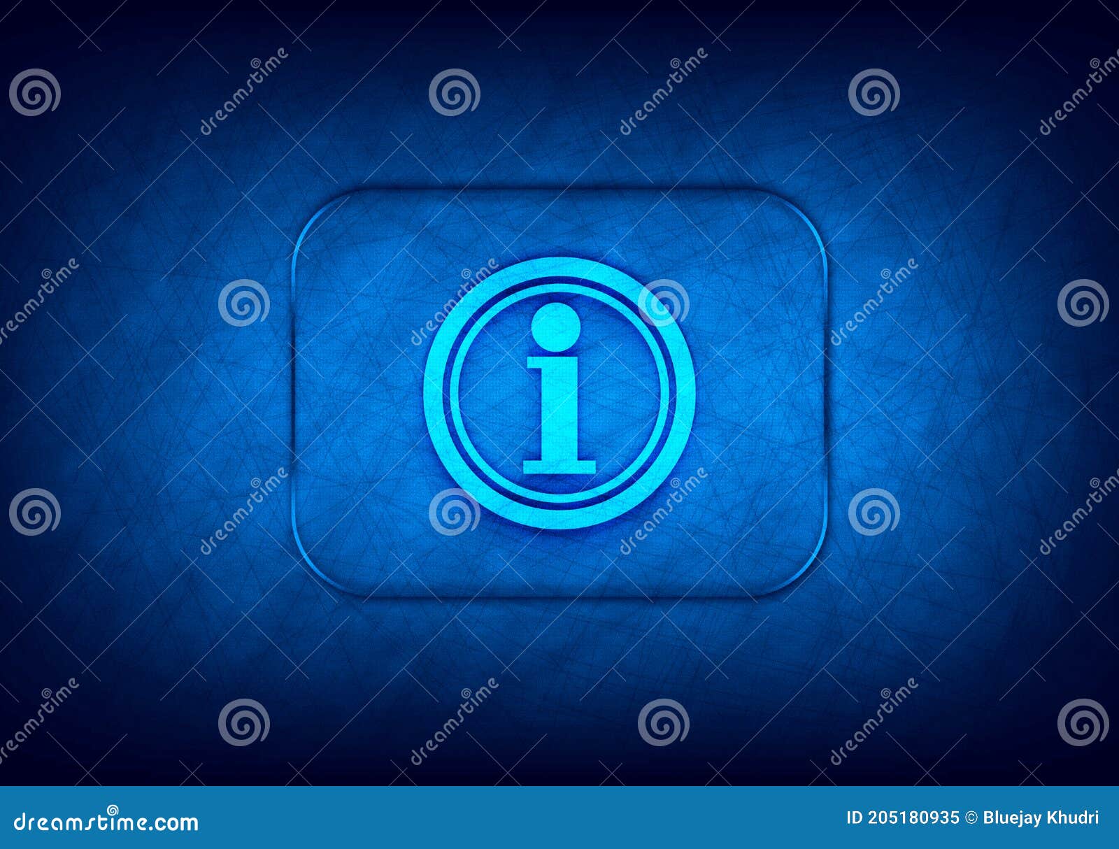 Info Icon Abstract Digital Design Blue Background Stock Illustration ...