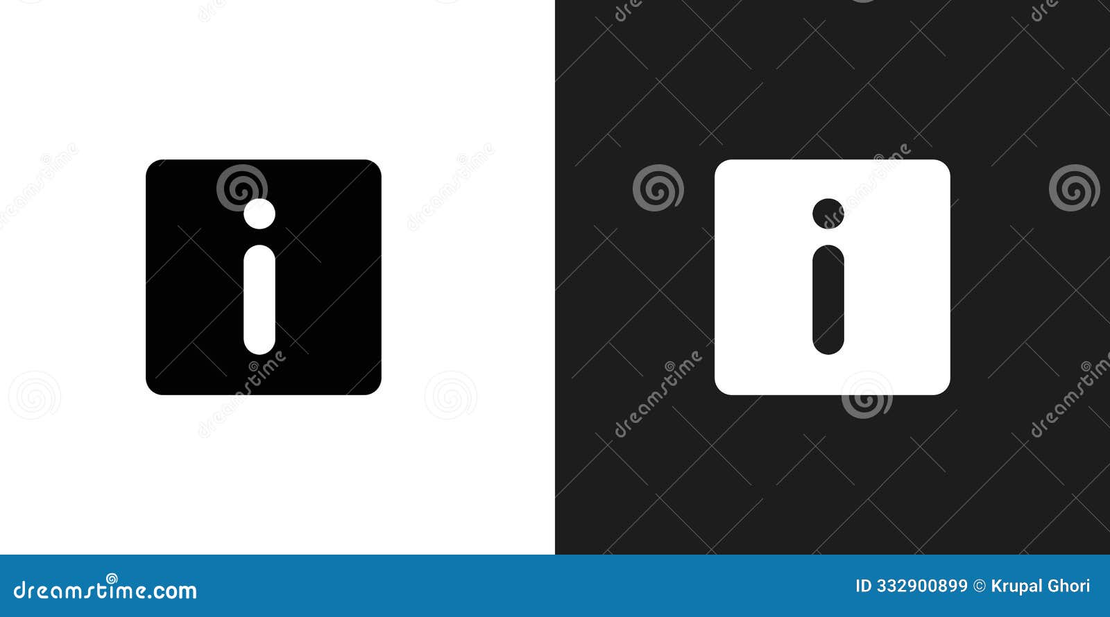 Info icon logo set vector stock vector. Illustration of person - 332900899