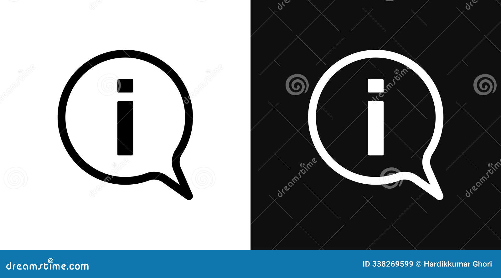 Info Icon Set. Inform Vector Symbol. I Button. Faq Sign Stock Vector ...
