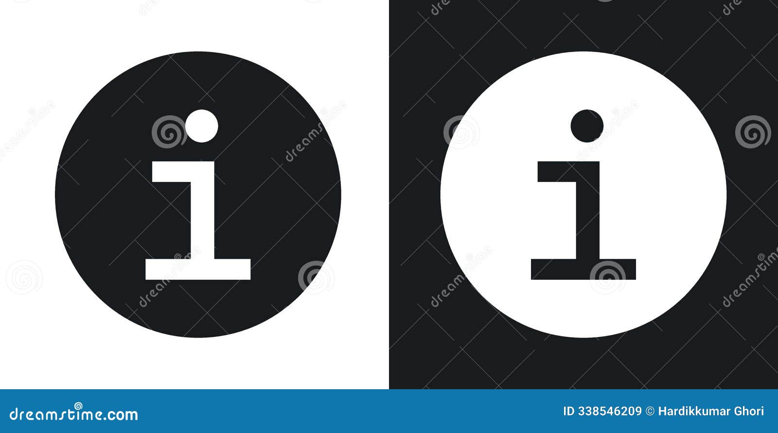 Info Icon Set. Inform Vector Symbol. I Button. Faq Sign Stock Vector ...