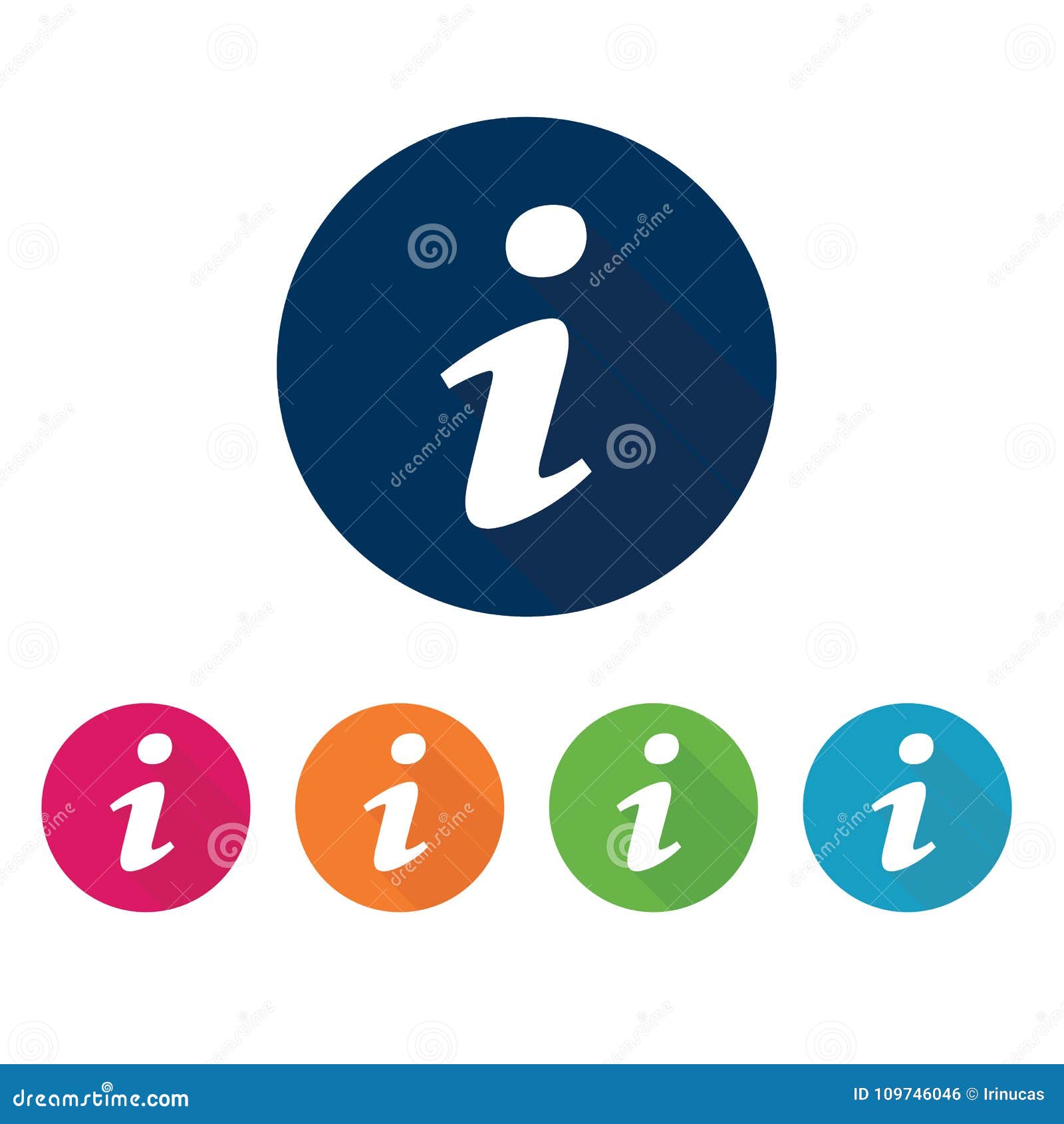 Info Icon. Vector Design Foe Web. Stock Illustration - Illustration of ...