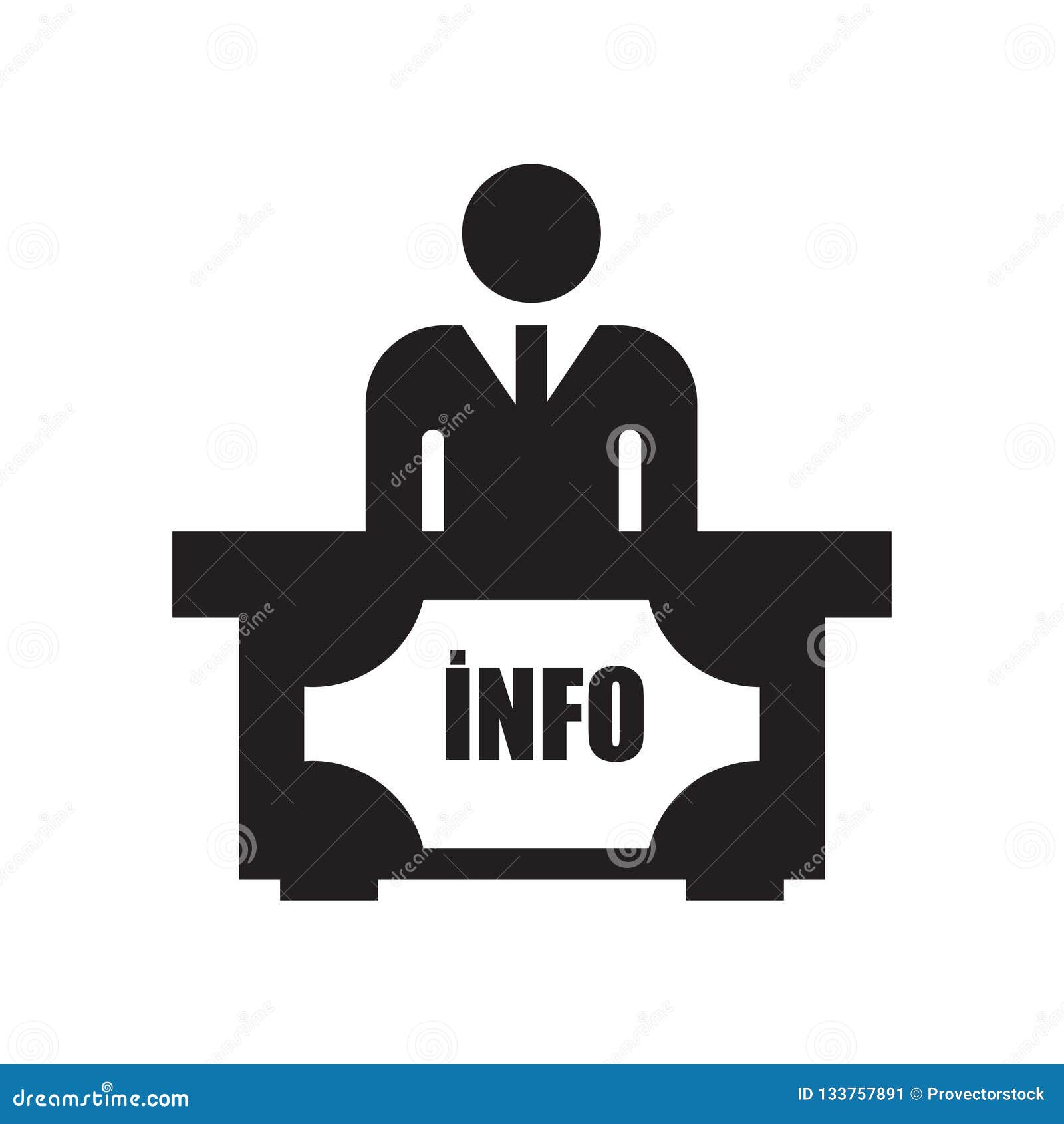 Info Icon Vector Sign and Symbol Isolated on White Background, Info ...