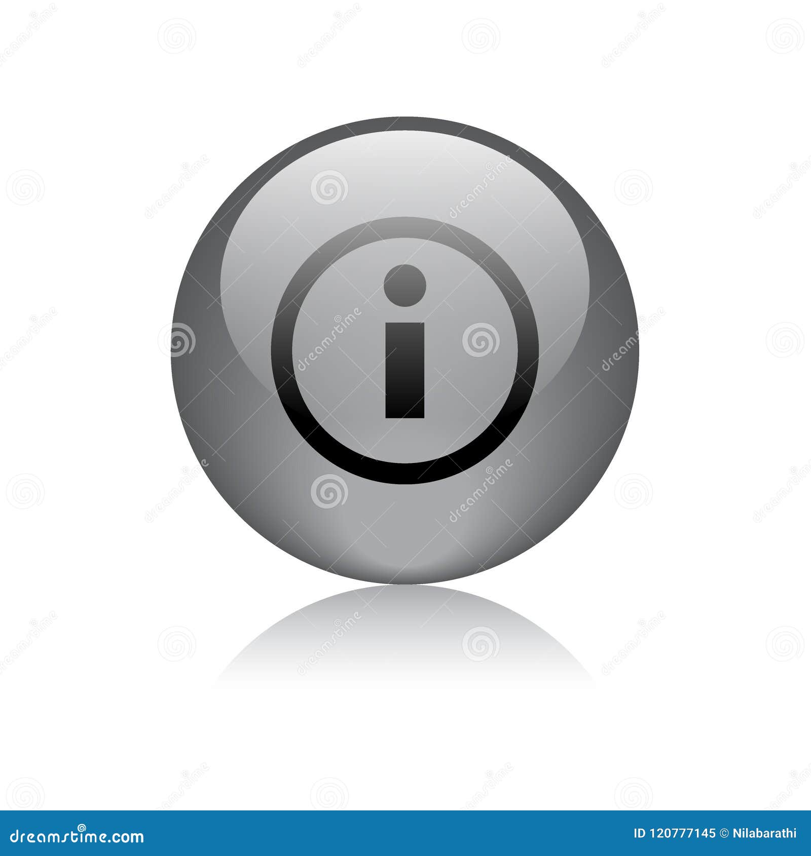 Info icon web button black stock illustration. Illustration of designed ...