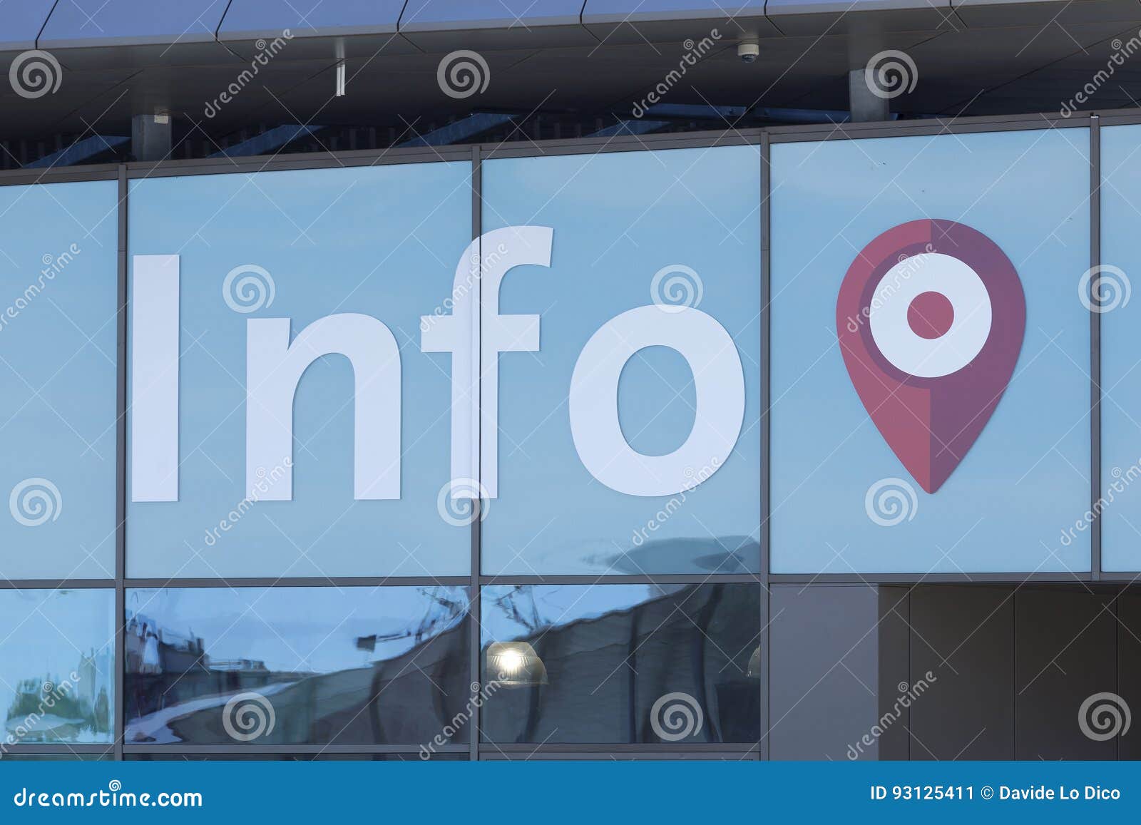 Info point. stock image. Image of visit, tourism, touristic - 93125411