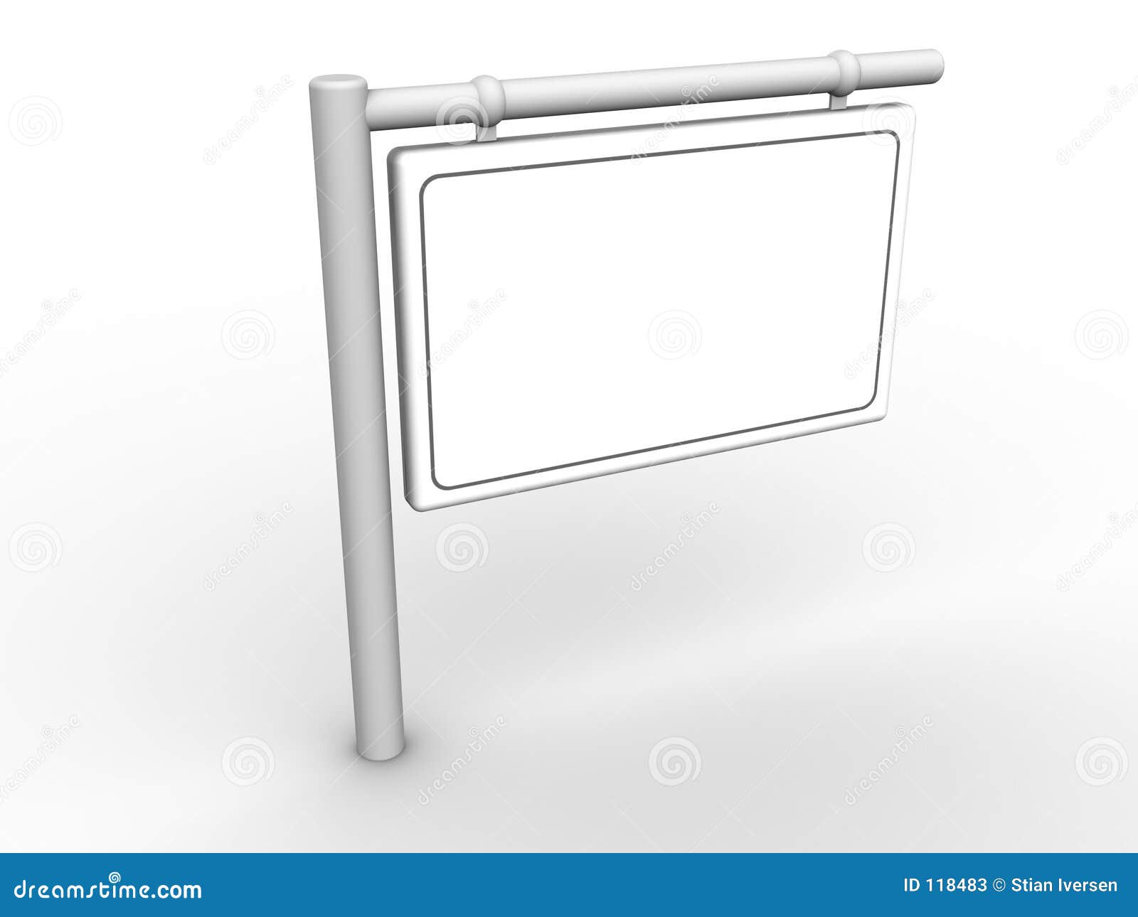 Info Sign Blank stock illustration. Illustration of blank - 118483