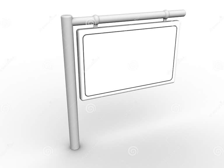 Info Sign Blank stock illustration. Illustration of blank - 118483