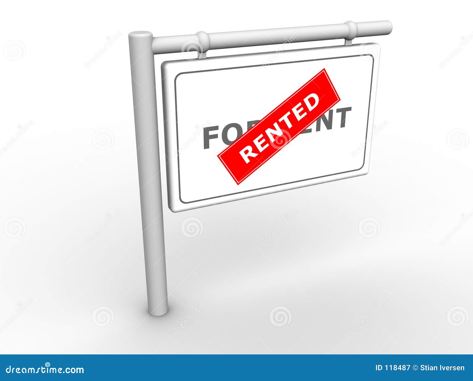 Info Sign Rented stock illustration. Illustration of design - 118487