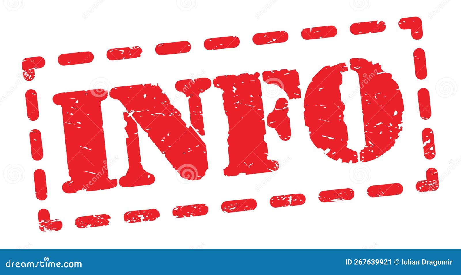 INFO Text Written on Red Stamp Sign Stock Illustration - Illustration ...