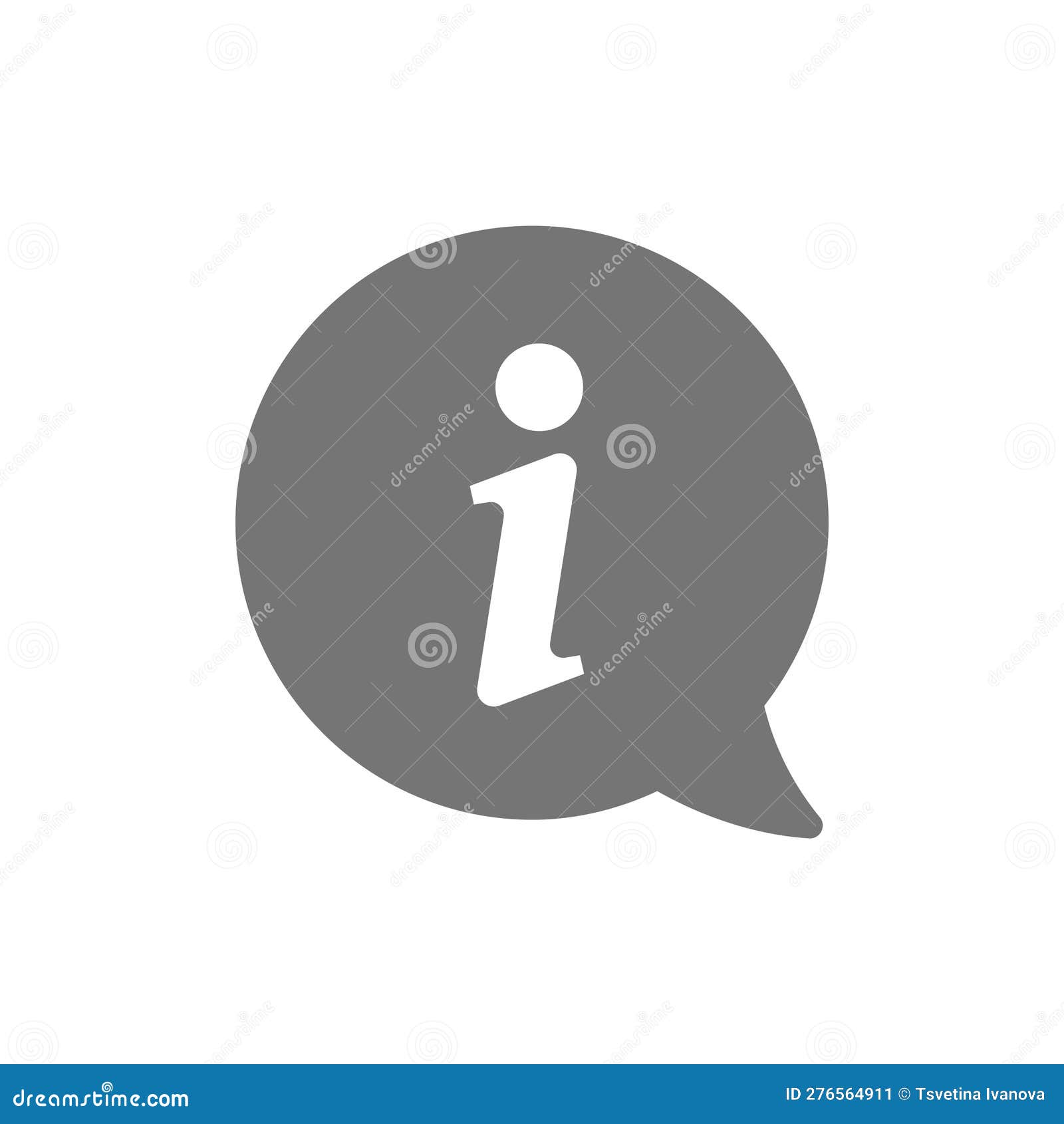 Info Vector Icon. Information Symbol. Helpdesk Service And Support ...