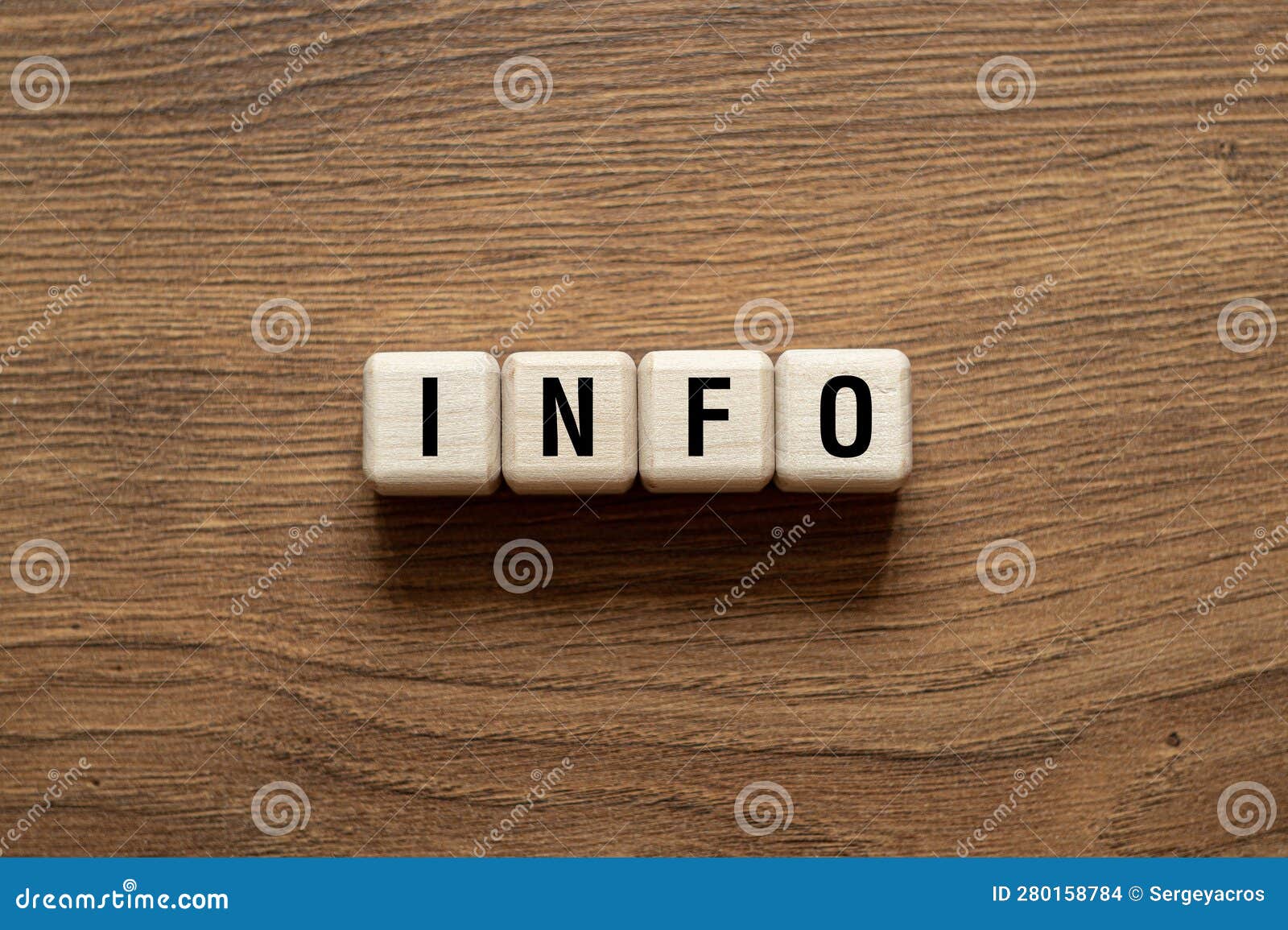 Info - Word Concept on Building Blocks, Text Stock Photo - Image of ...