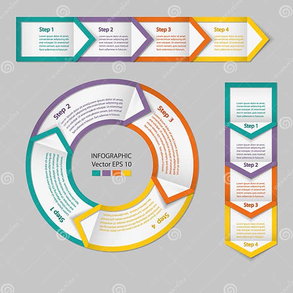 Infografía Módulo De La Carta De Proceso Ilustración del Vector - Ilustración de negocios, plan ...