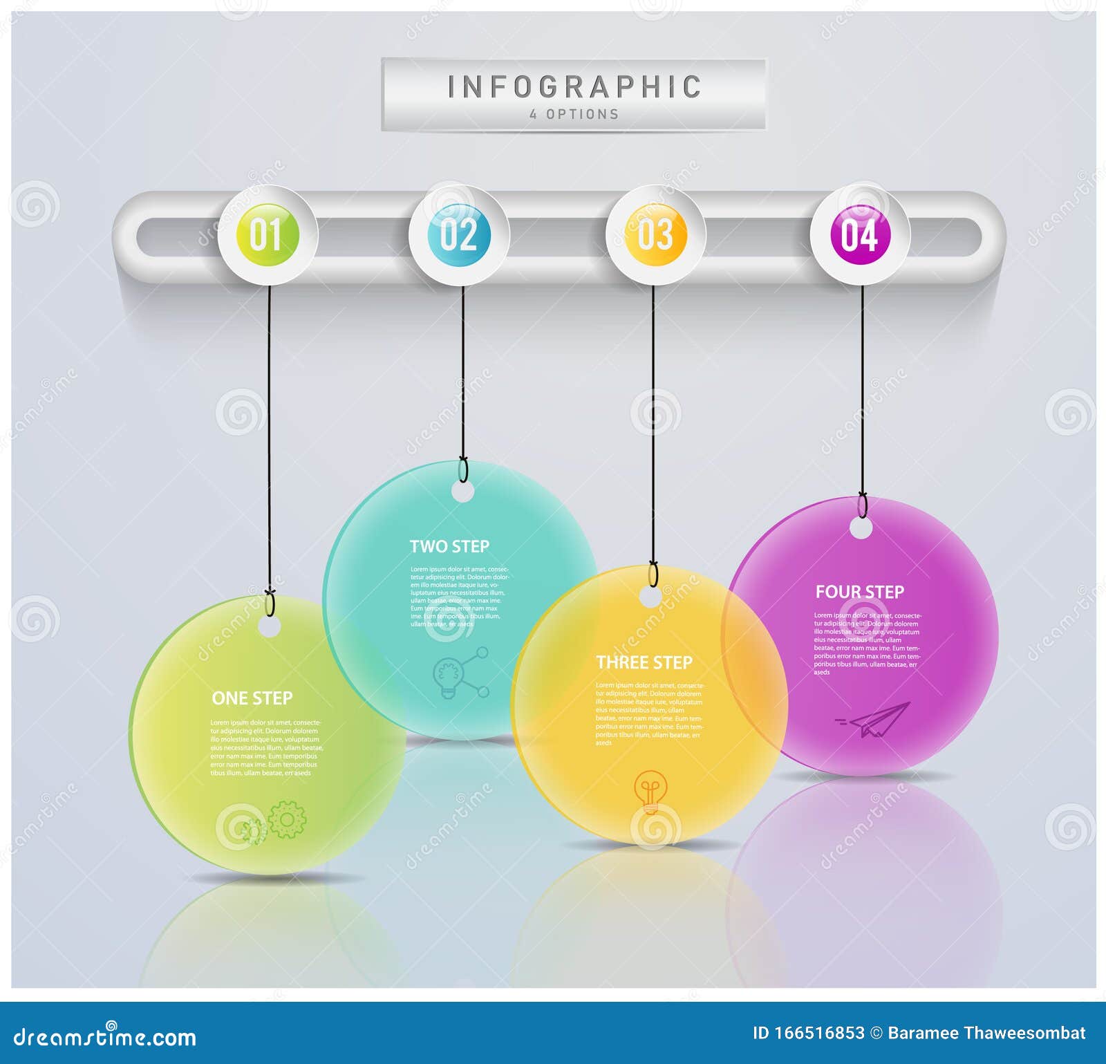 Abstract Modern Business Tag Design Concept for Infographic. Stock ...