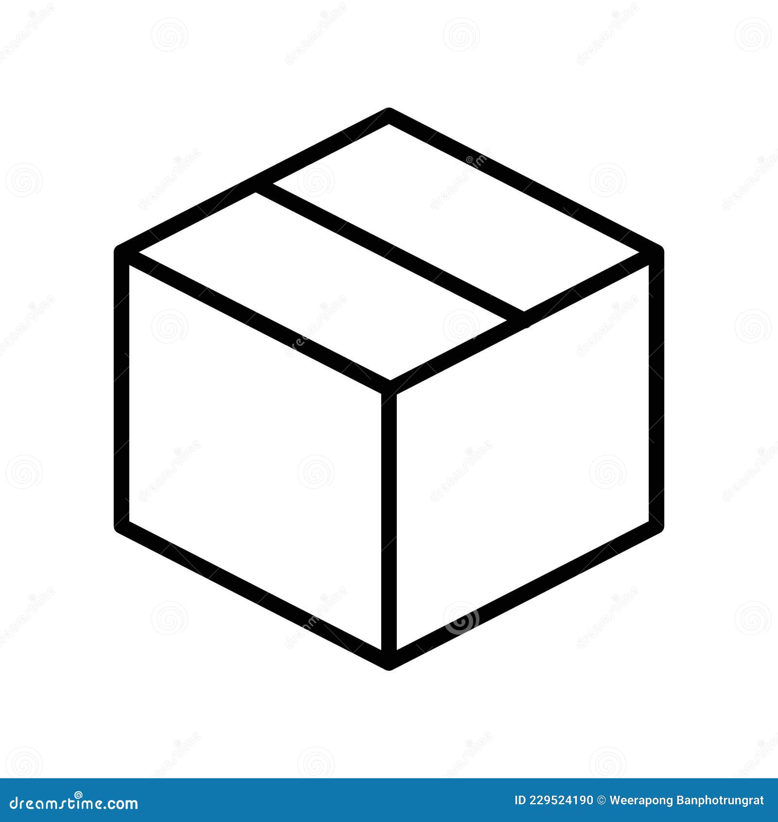 Box of Goods for Shopping Online, Package of Product, Post and Mail ...