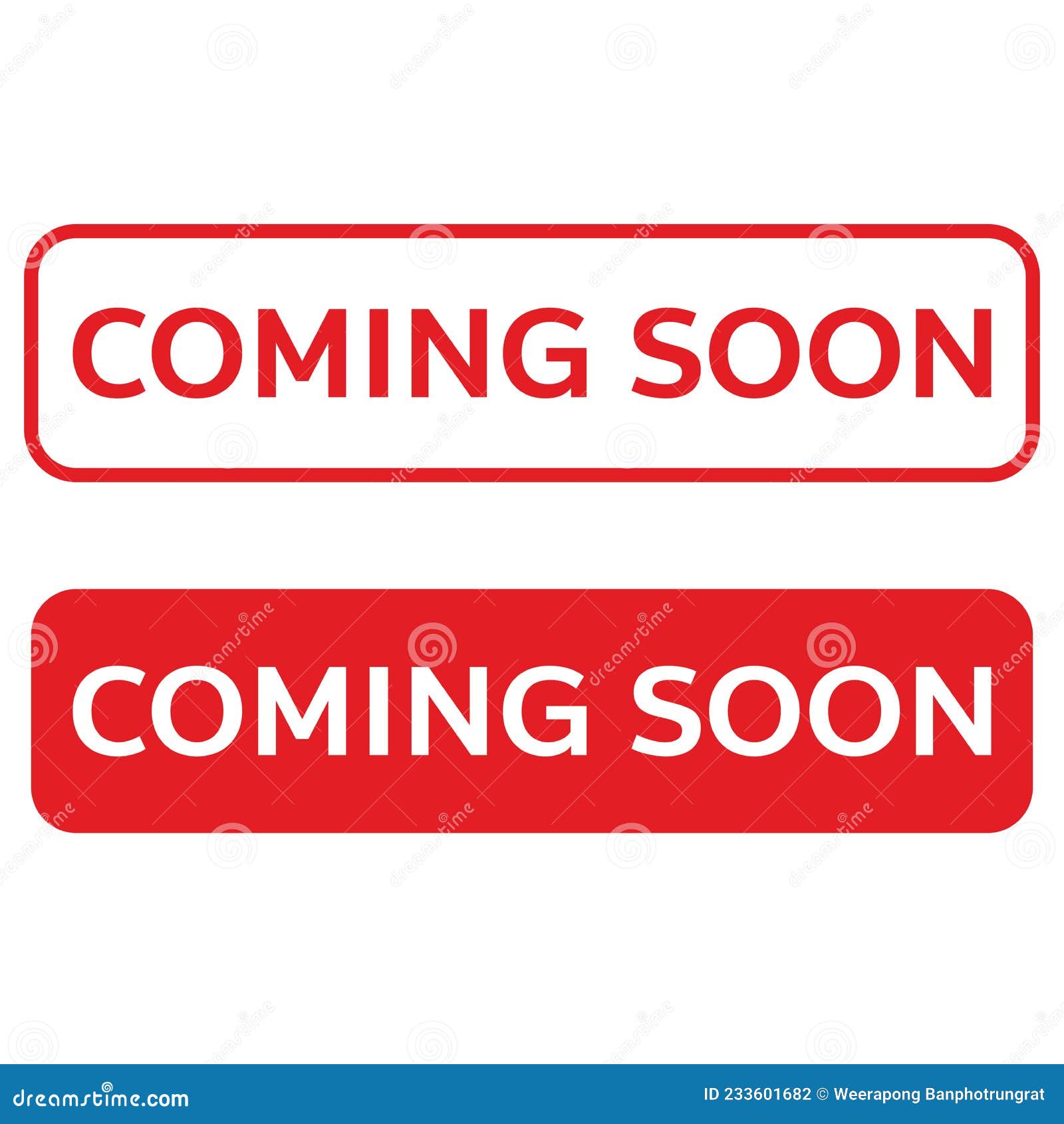 Coming Soon Sign of Product, Announcement and Advertising of a New ...