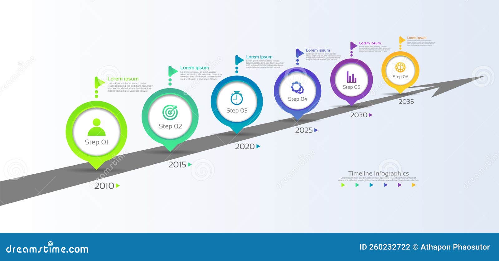 Presentation Business Infographic Timeline Options or Steps Template ...