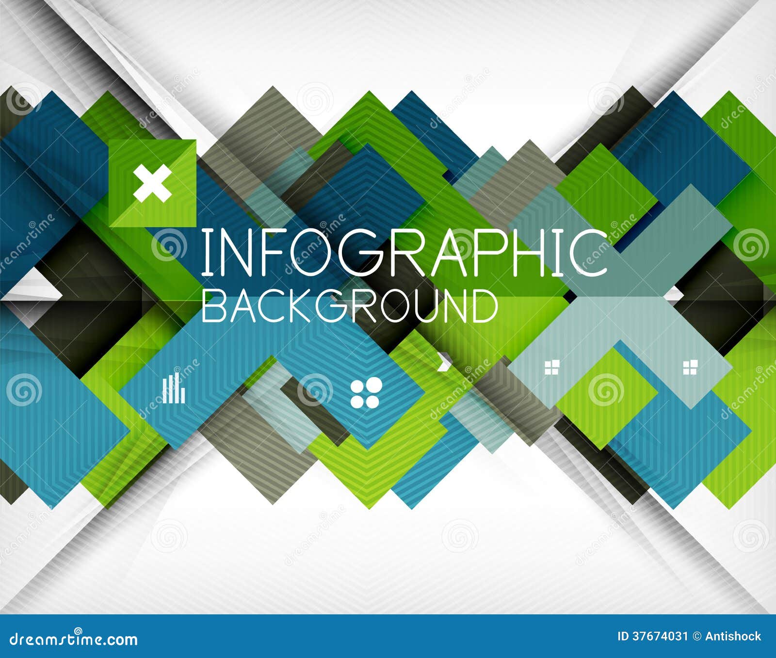 Infographic Abstract Background Stock Vector - Illustration of elements ...