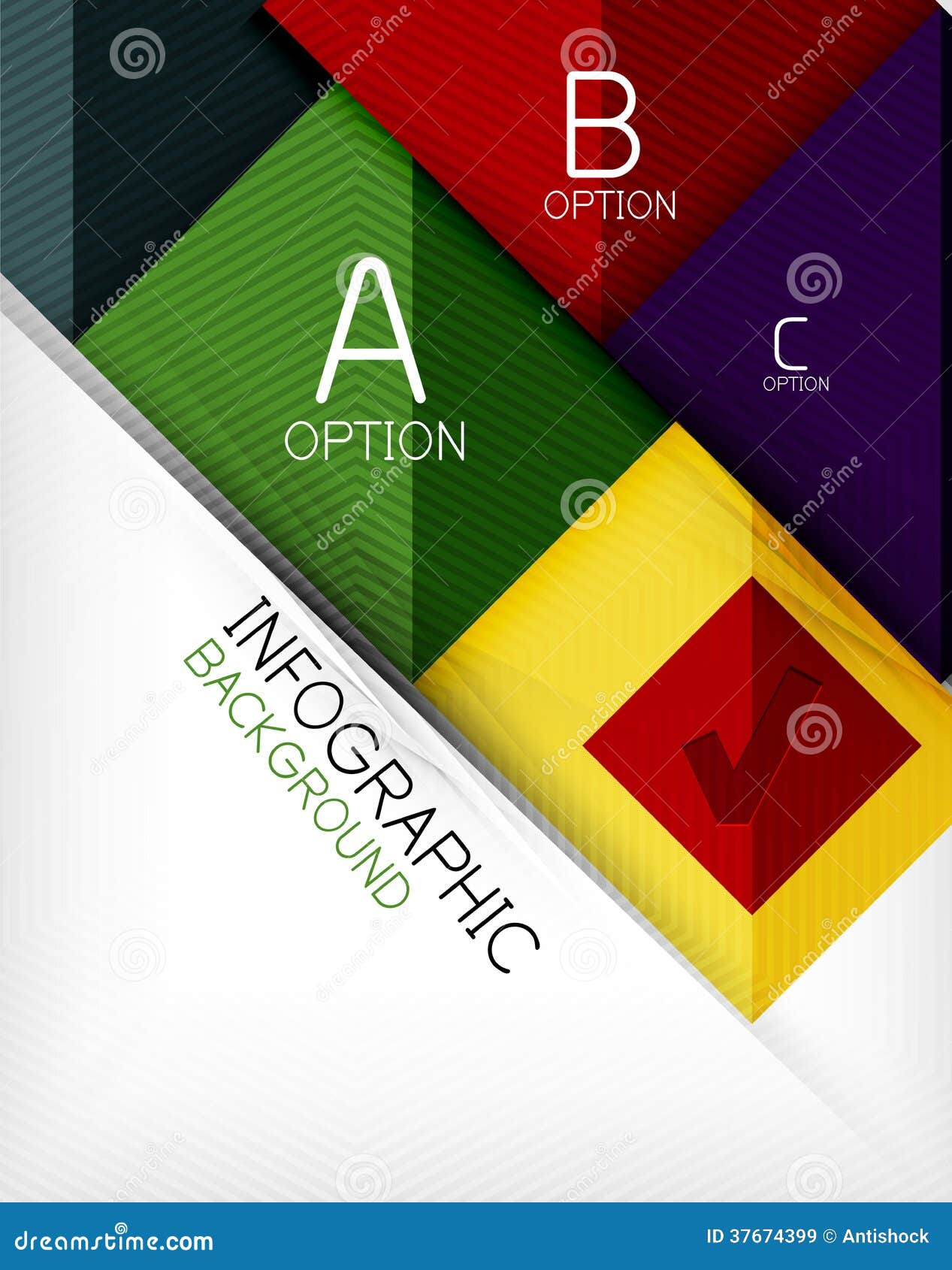 Infographic Abstract Background Stock Vector - Illustration of concept ...