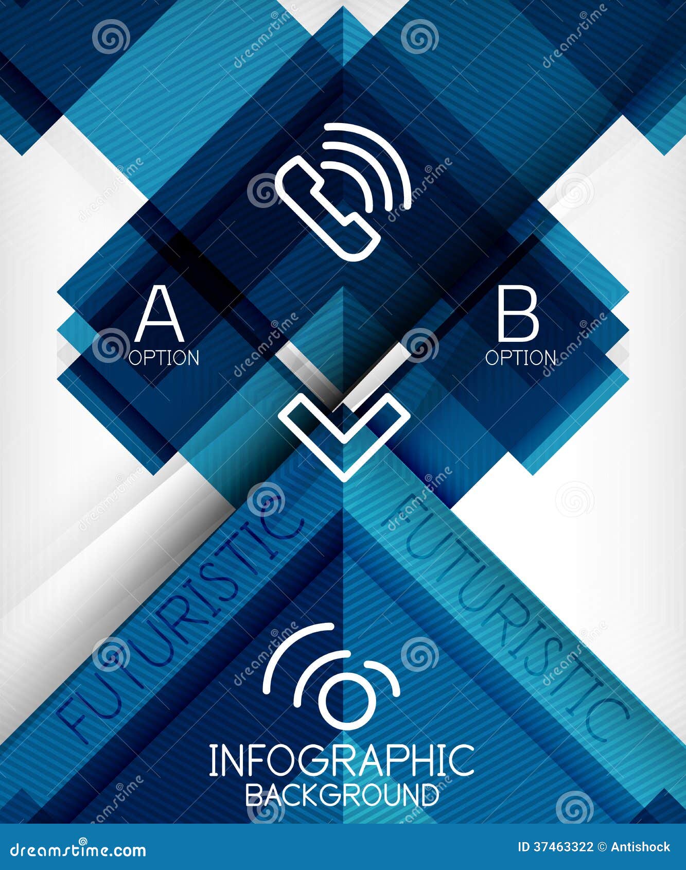 Infographic Abstract Background Stock Vector - Illustration of arrow ...