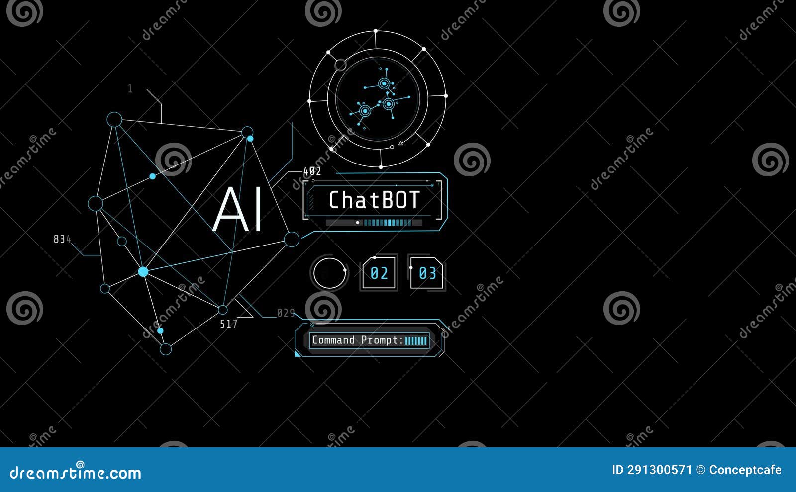 Infographic Animation about AI and Prompt Engineering. Stock Video ...