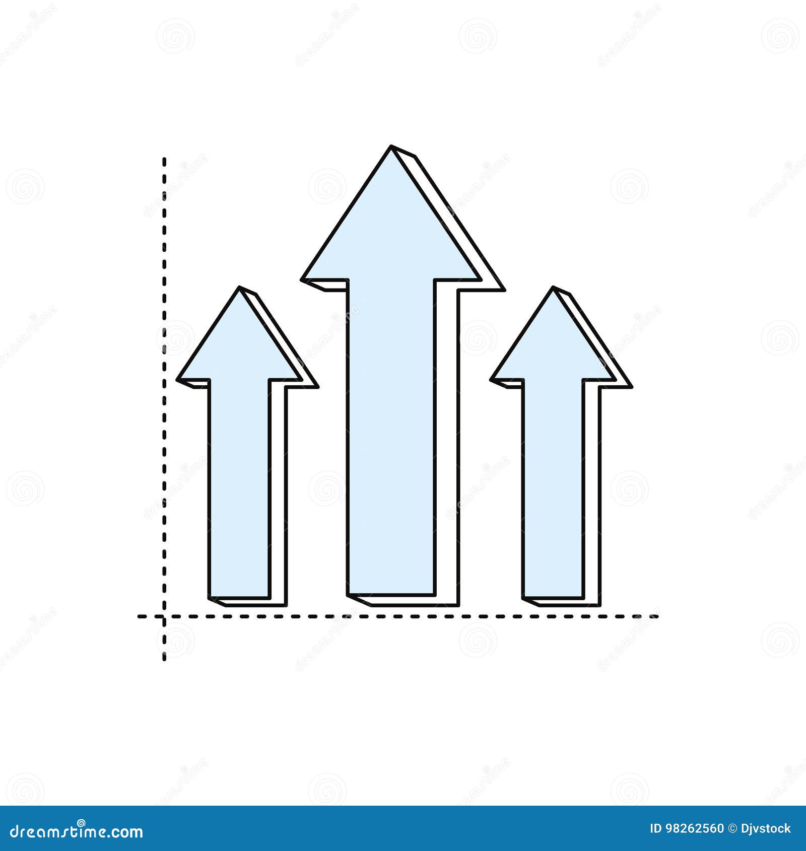 Infographic arrows symbol stock vector. Illustration of directions ...