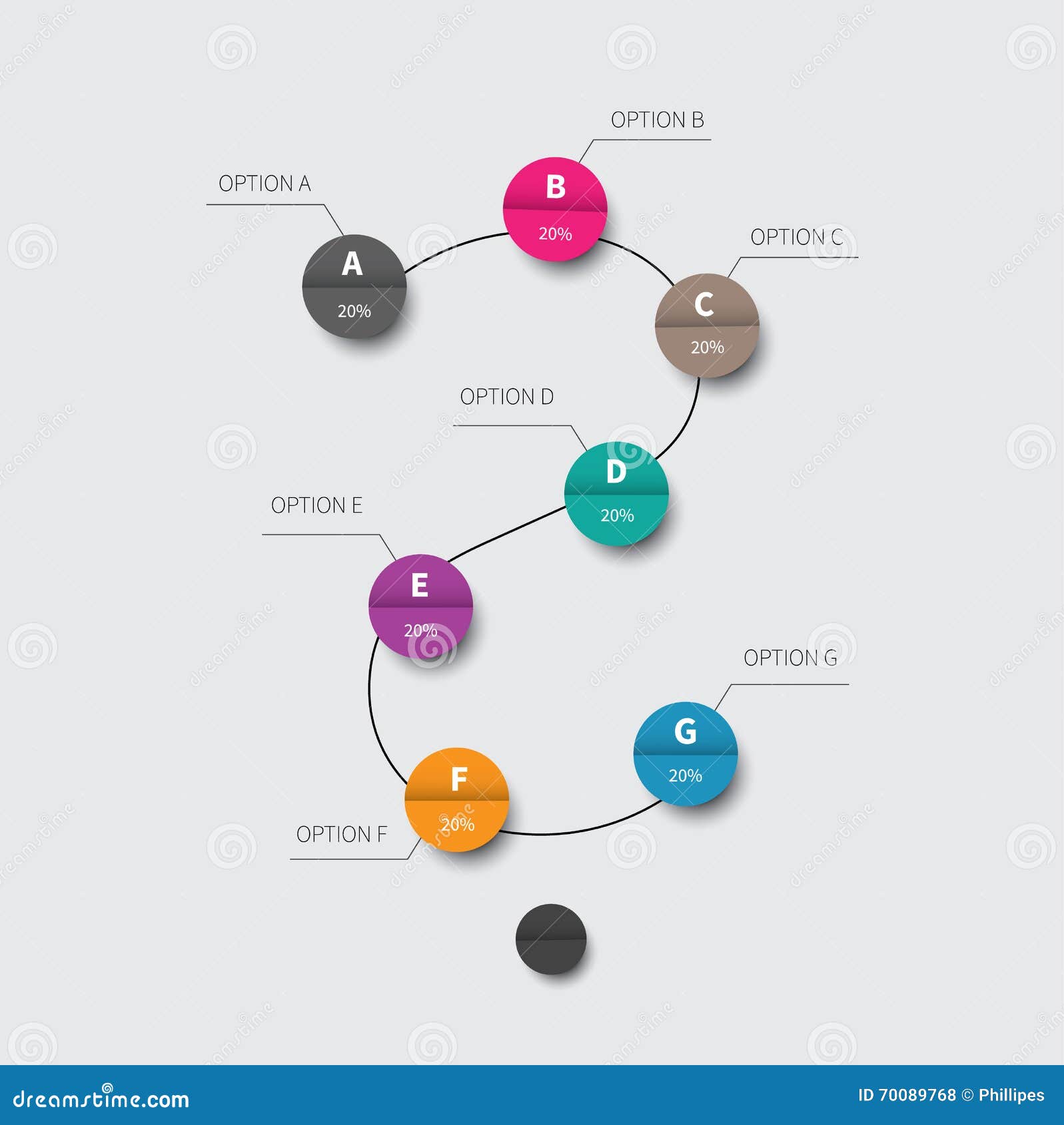 Infographic Avec Le Point D'interrogation Illustration de Vecteur ...