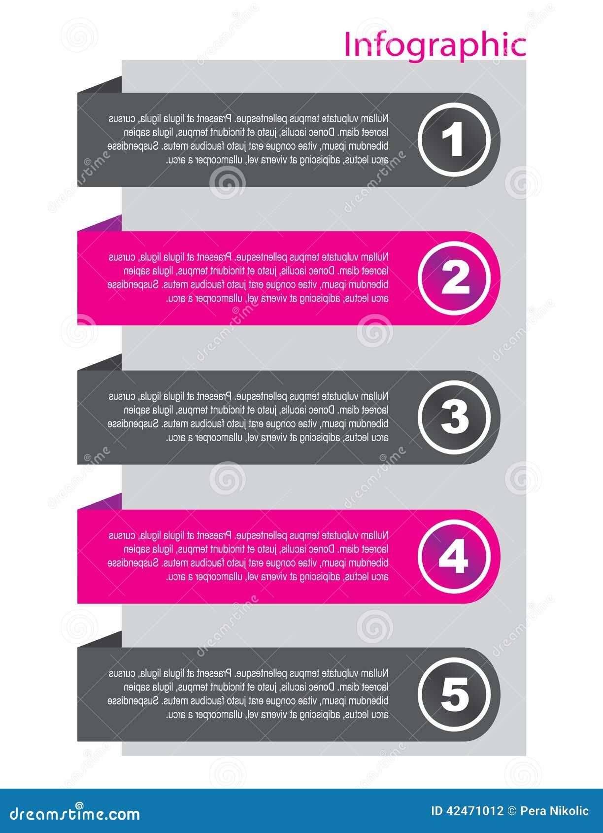 Infographic Banner Design Elements Stock Vector - Illustration of ...