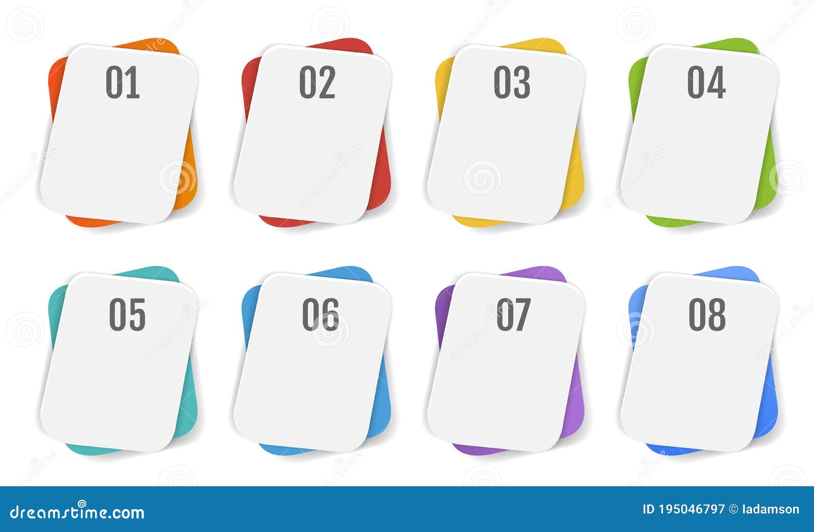 Infographic Banner Template White Background Stock Vector ...