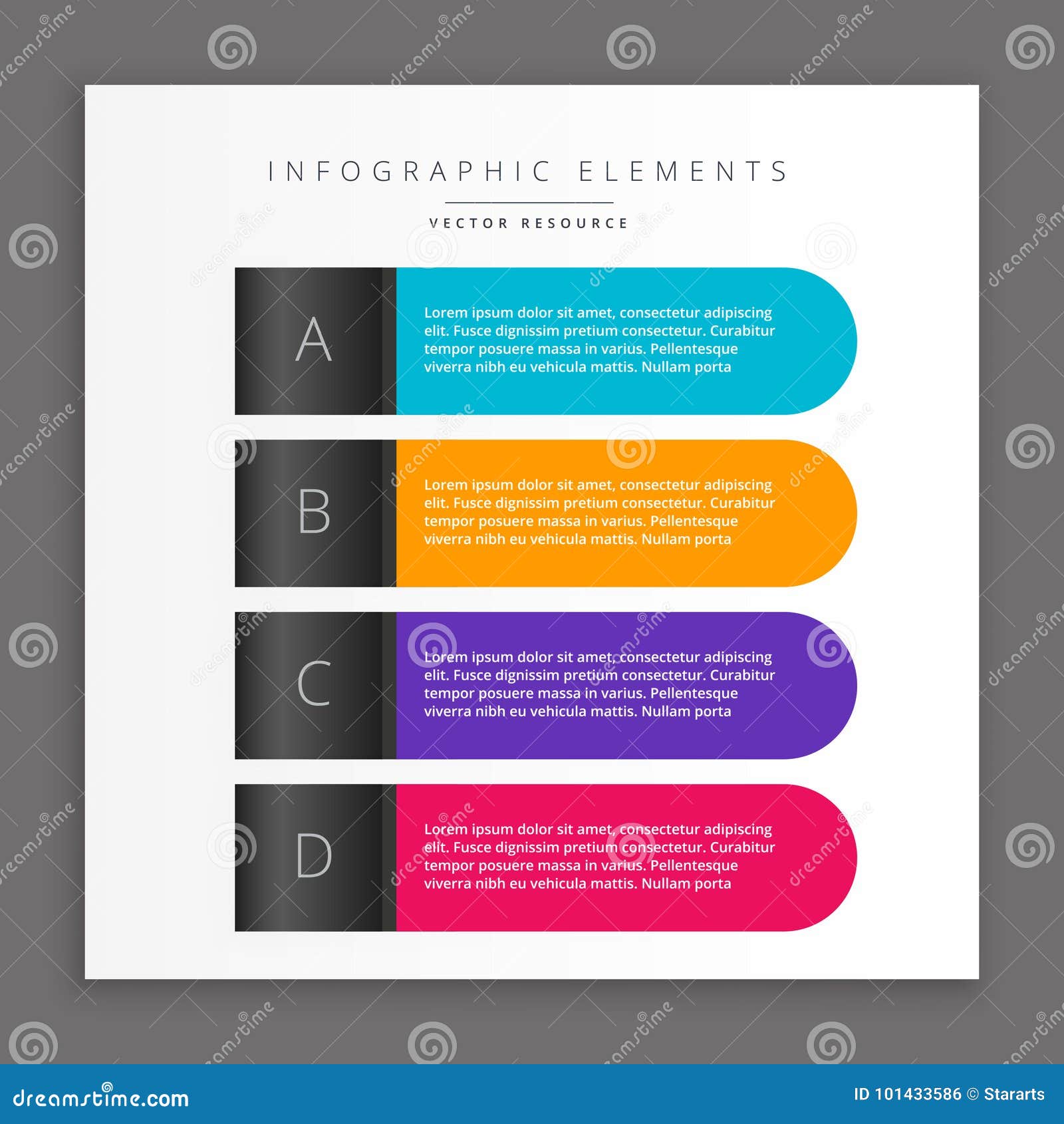 Infographic banners design stock vector. Illustration of business ...
