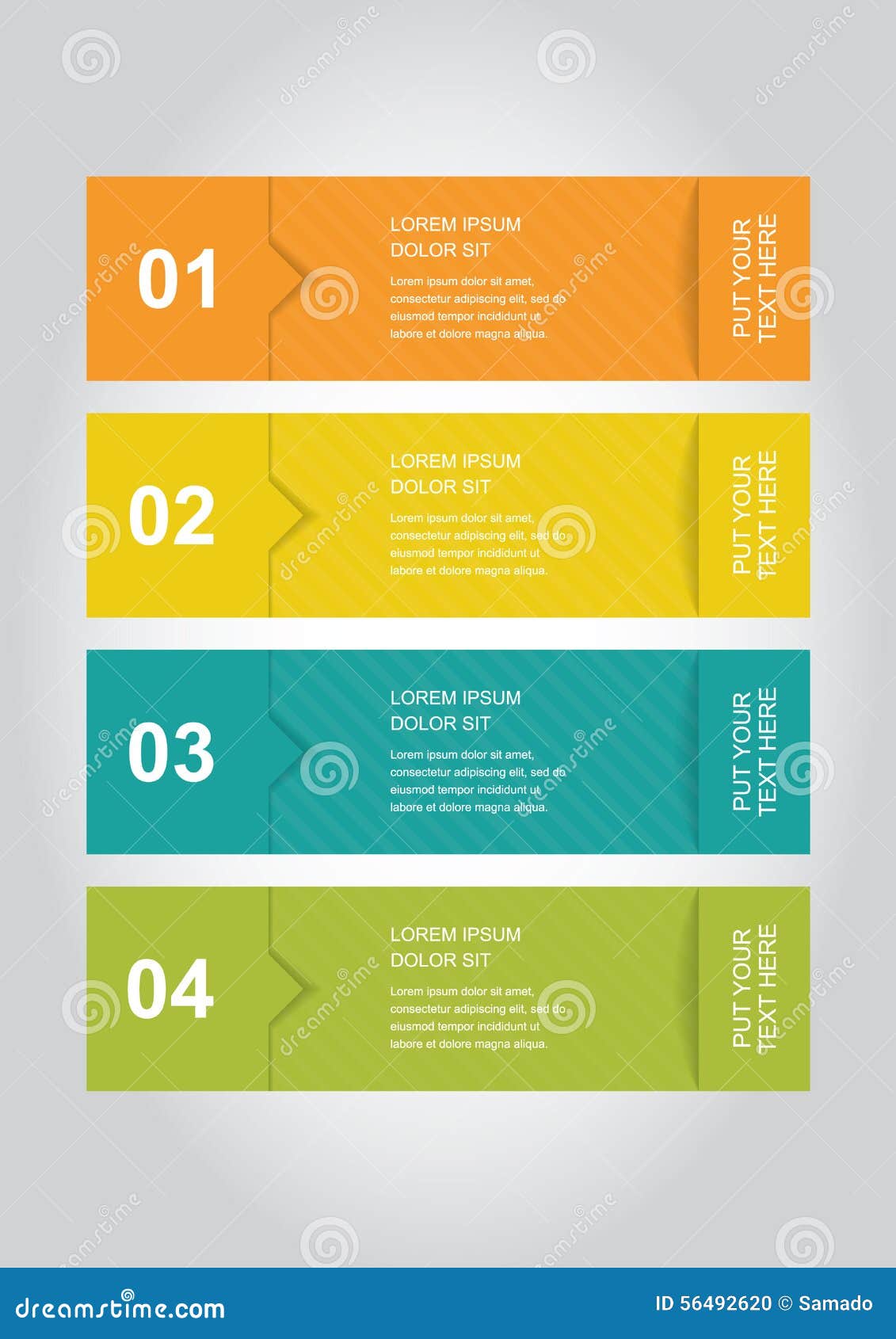 Colourful Numbered Hands Royalty-Free Illustration | CartoonDealer.com ...