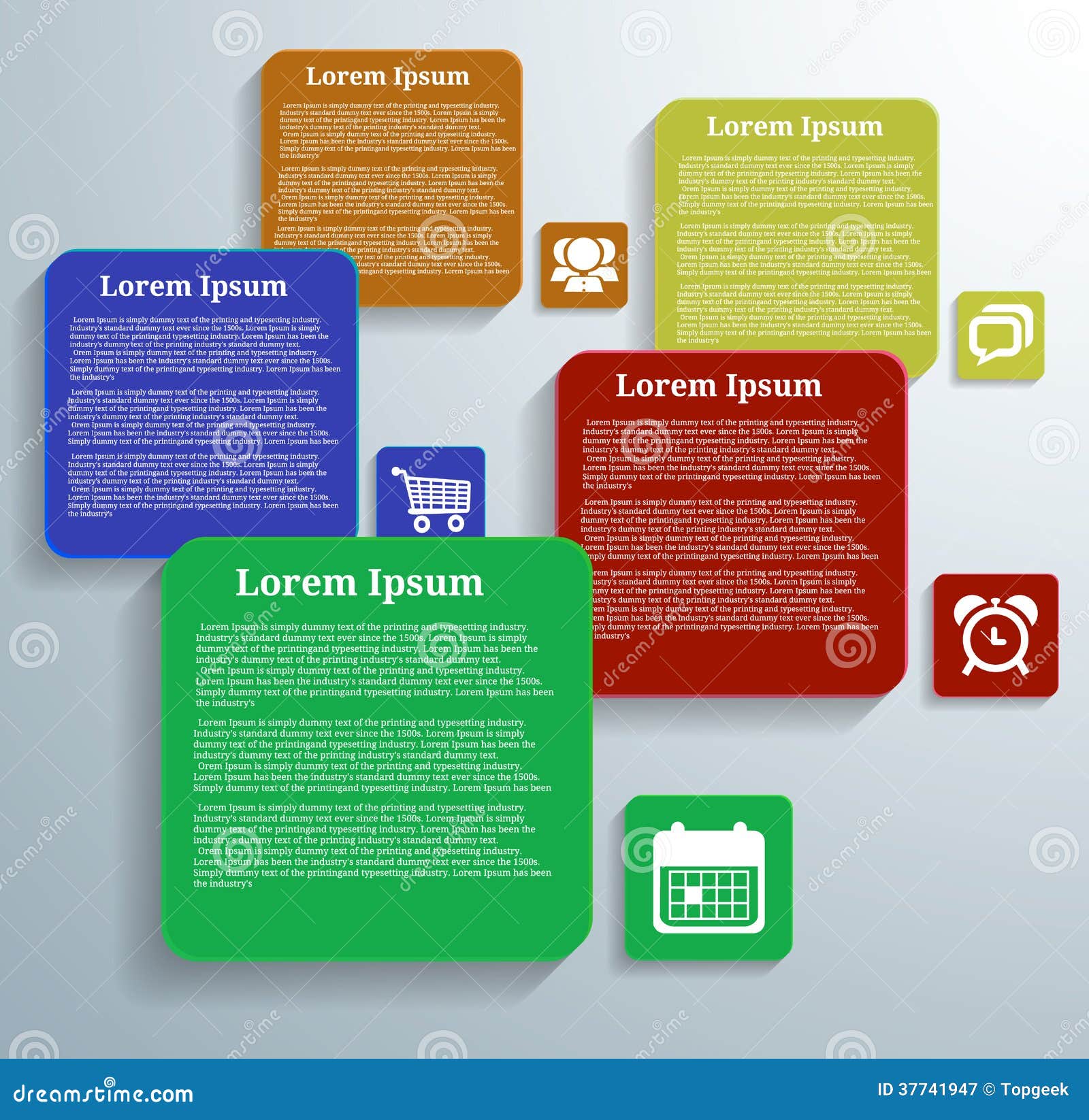 Infographic Banners with Icons Stock Vector - Illustration of creative ...