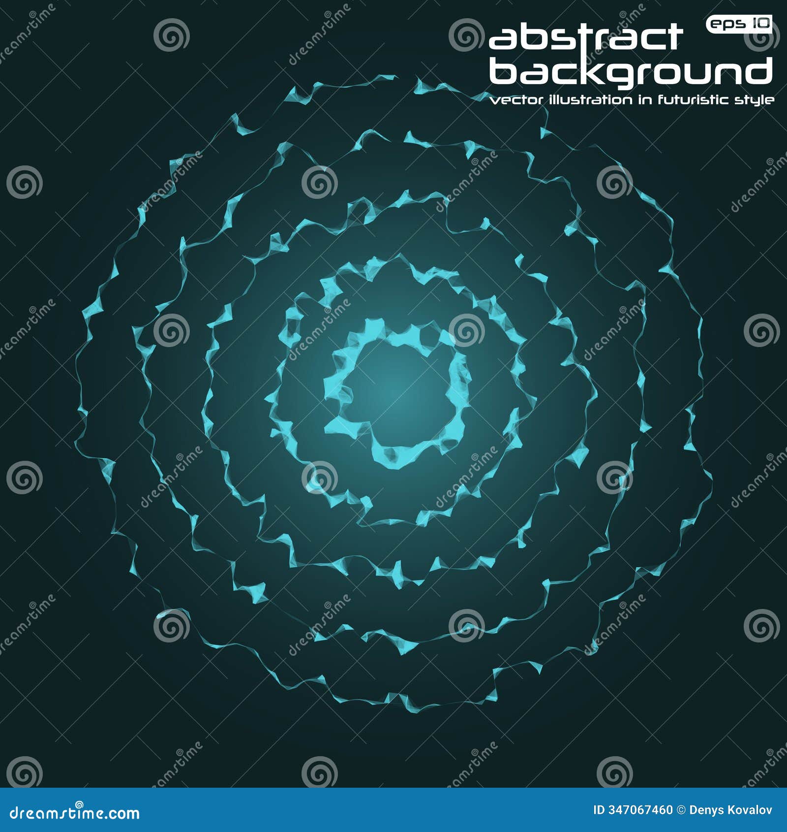 Infographic of Big Data Visualization: Intricate Threads and Abstract ...