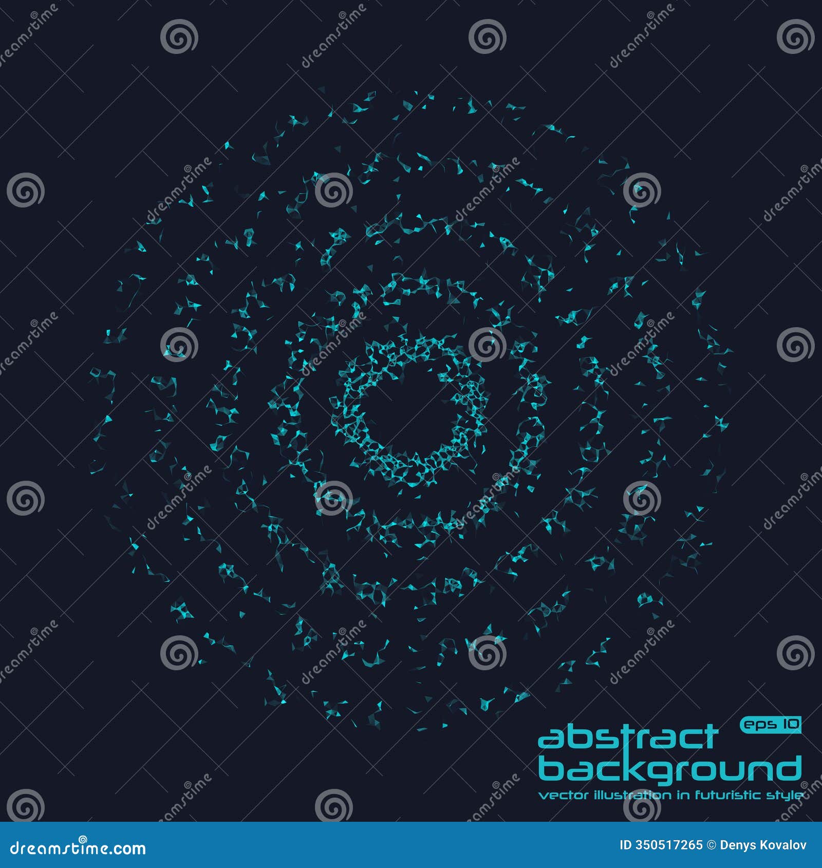 Infographic of Big Data Visualization: Intricate Threads and Abstract ...