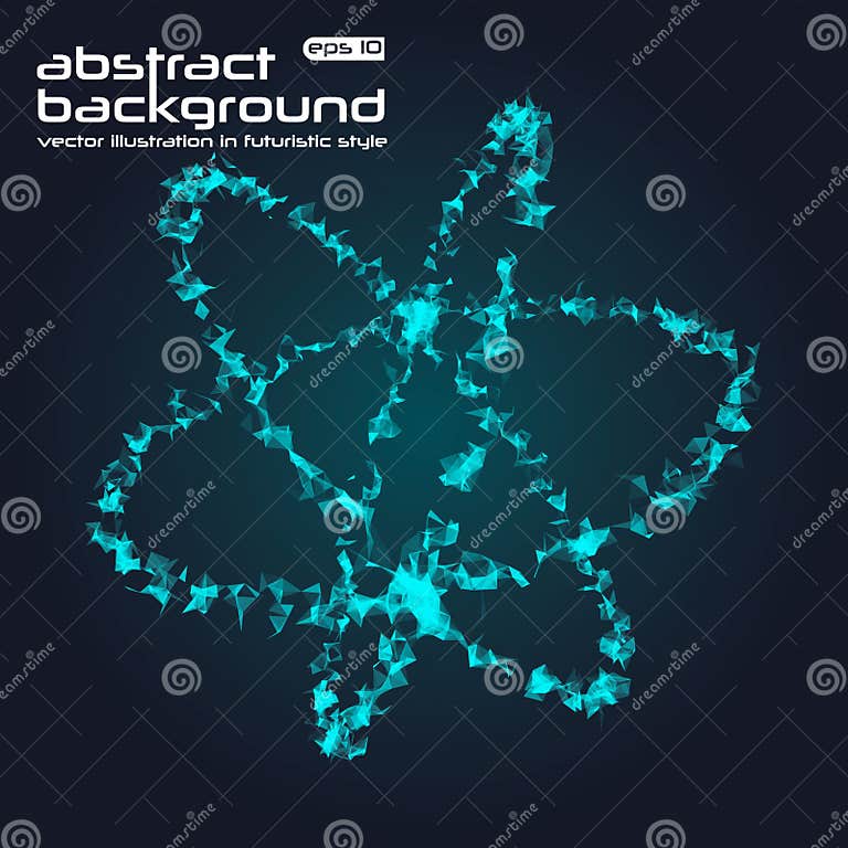 Infographic of Big Data Visualization: Intricate Threads and Abstract ...