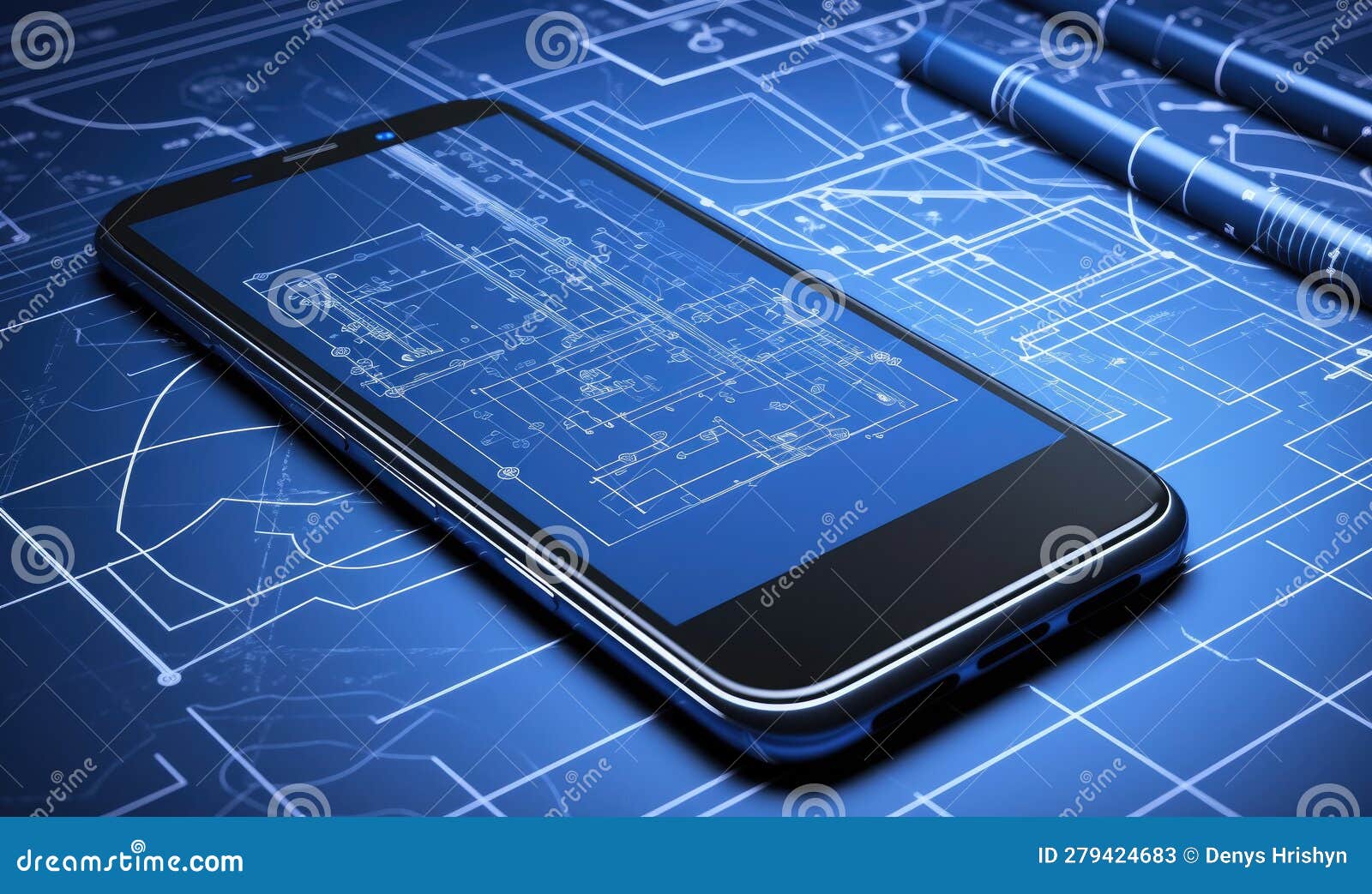 Infographic Blueprint Showcases the Precise Technical Details of a ... Infographic Blueprint Showcases the Precise Technical Details of a ...