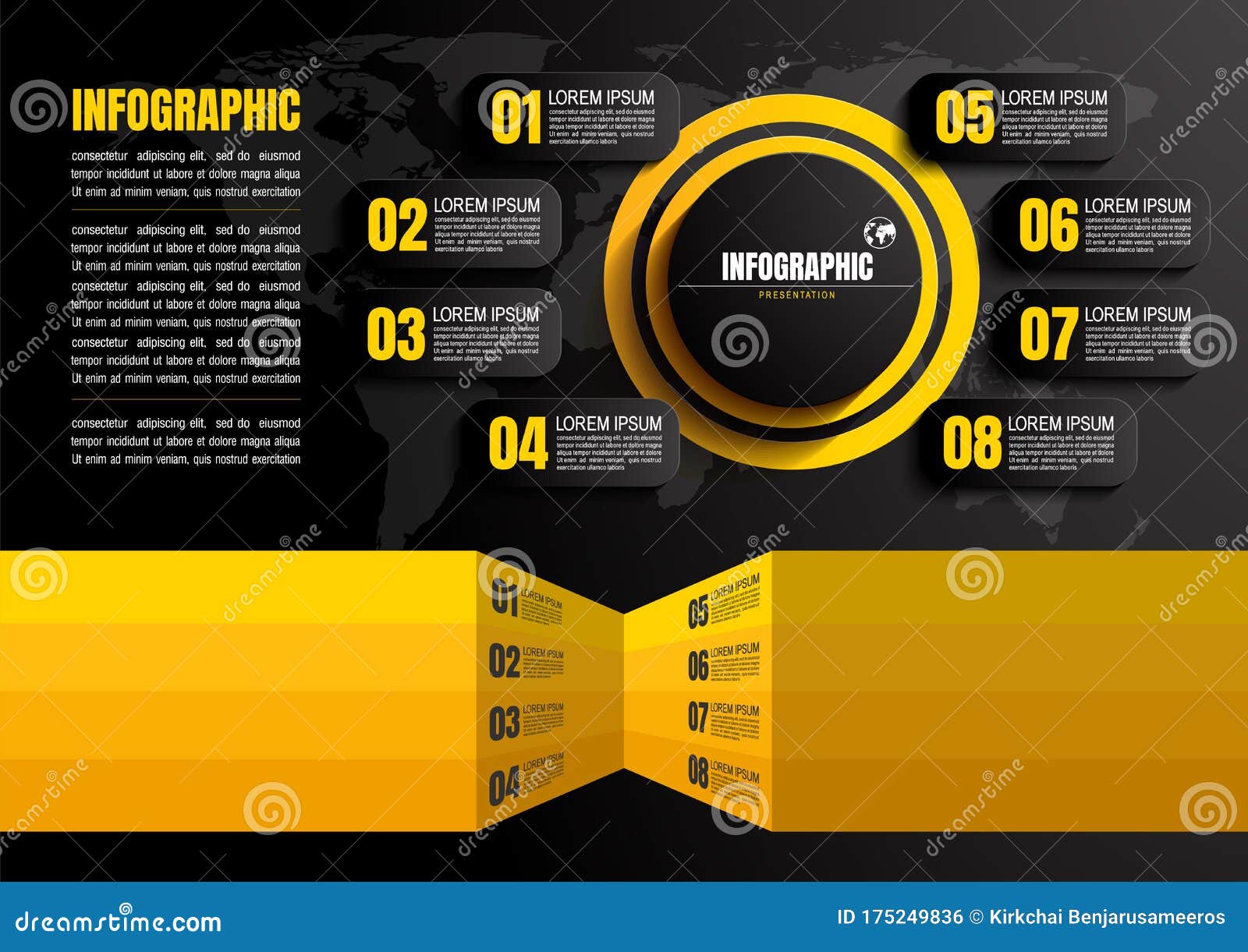 Infographic Vector Illustration 38 Stock Vector - Illustration of ...