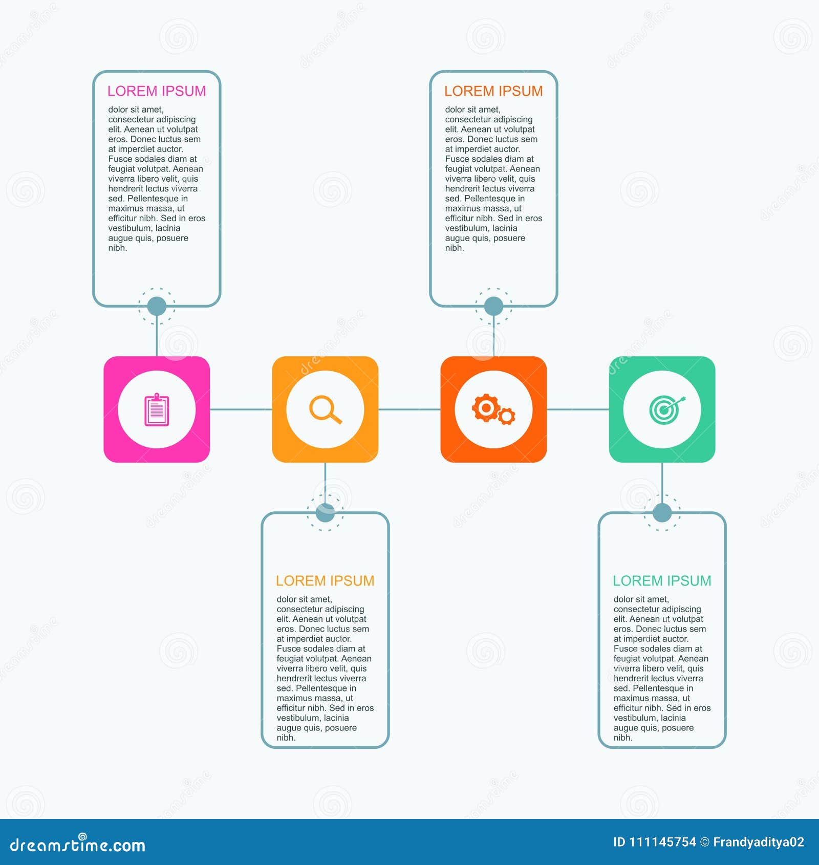 Infographic Business Data Visualization Process Chart Abstract Elements ...