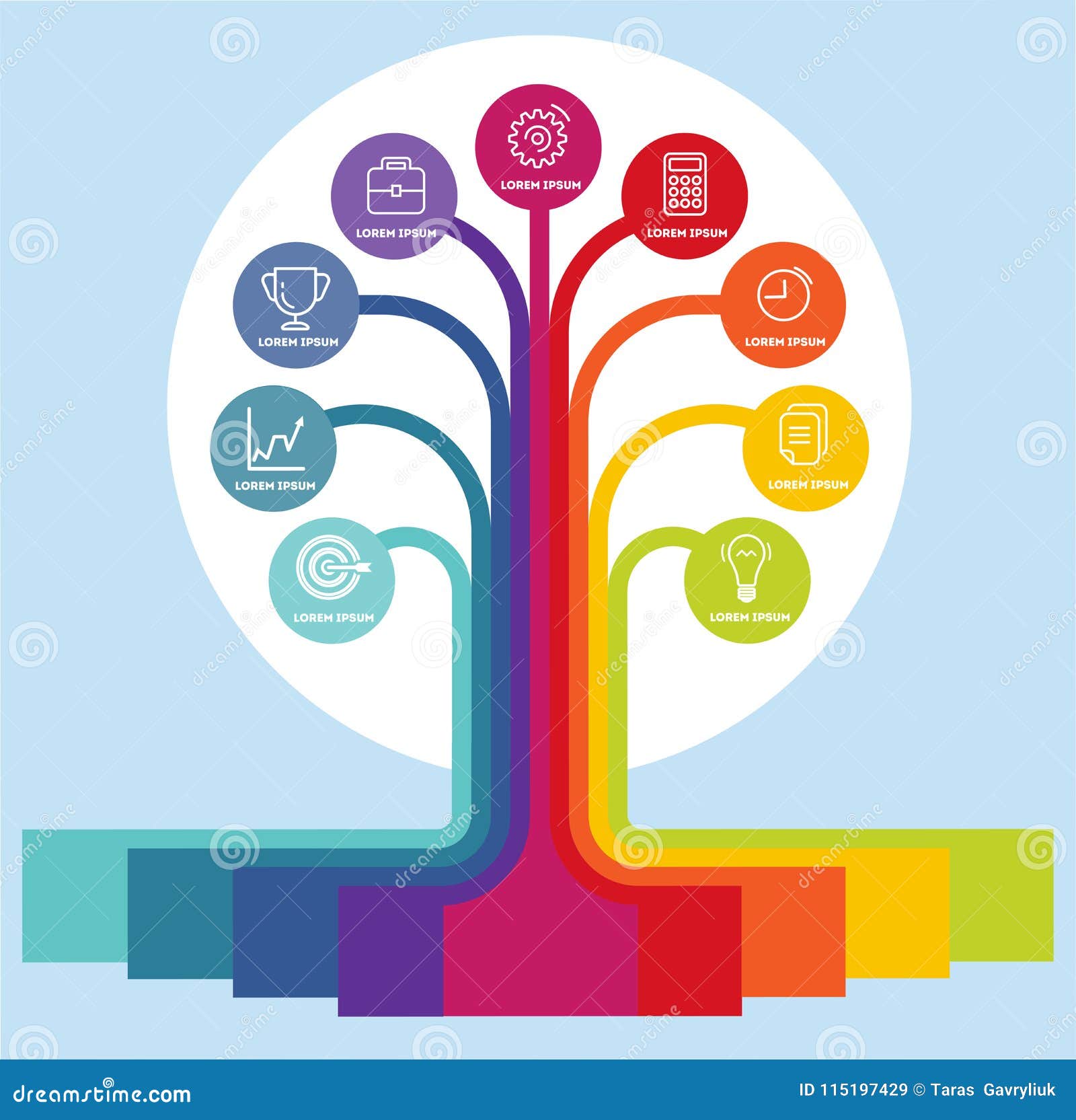 Infographic stock vector. Illustration of frame, communication - 115197429