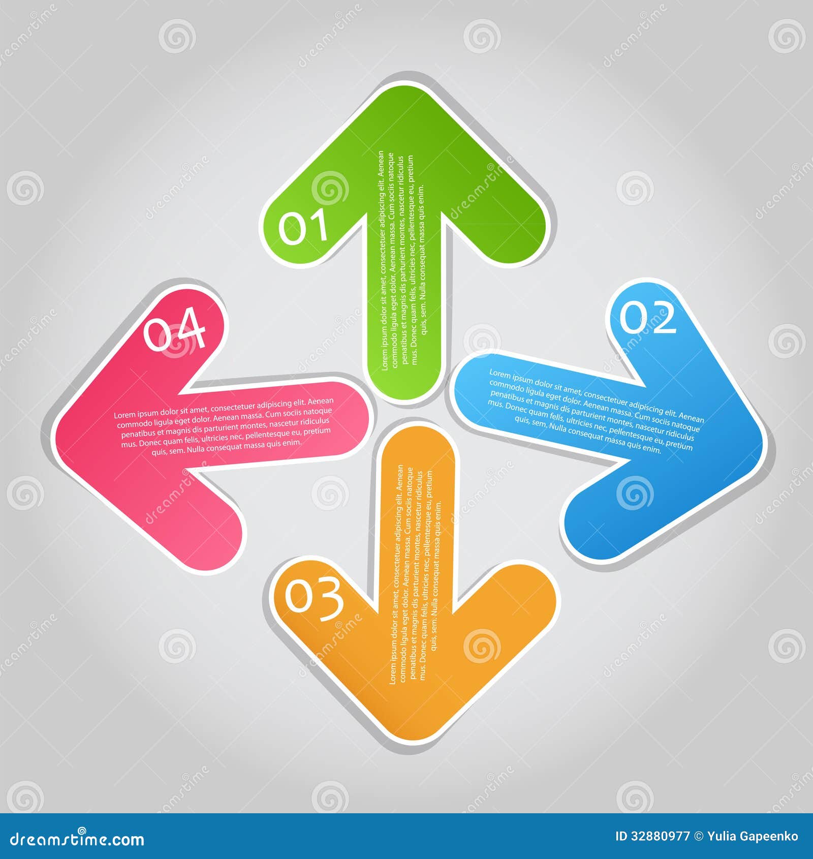 Infographic Business Template Vector Illustration Stock Vector ...