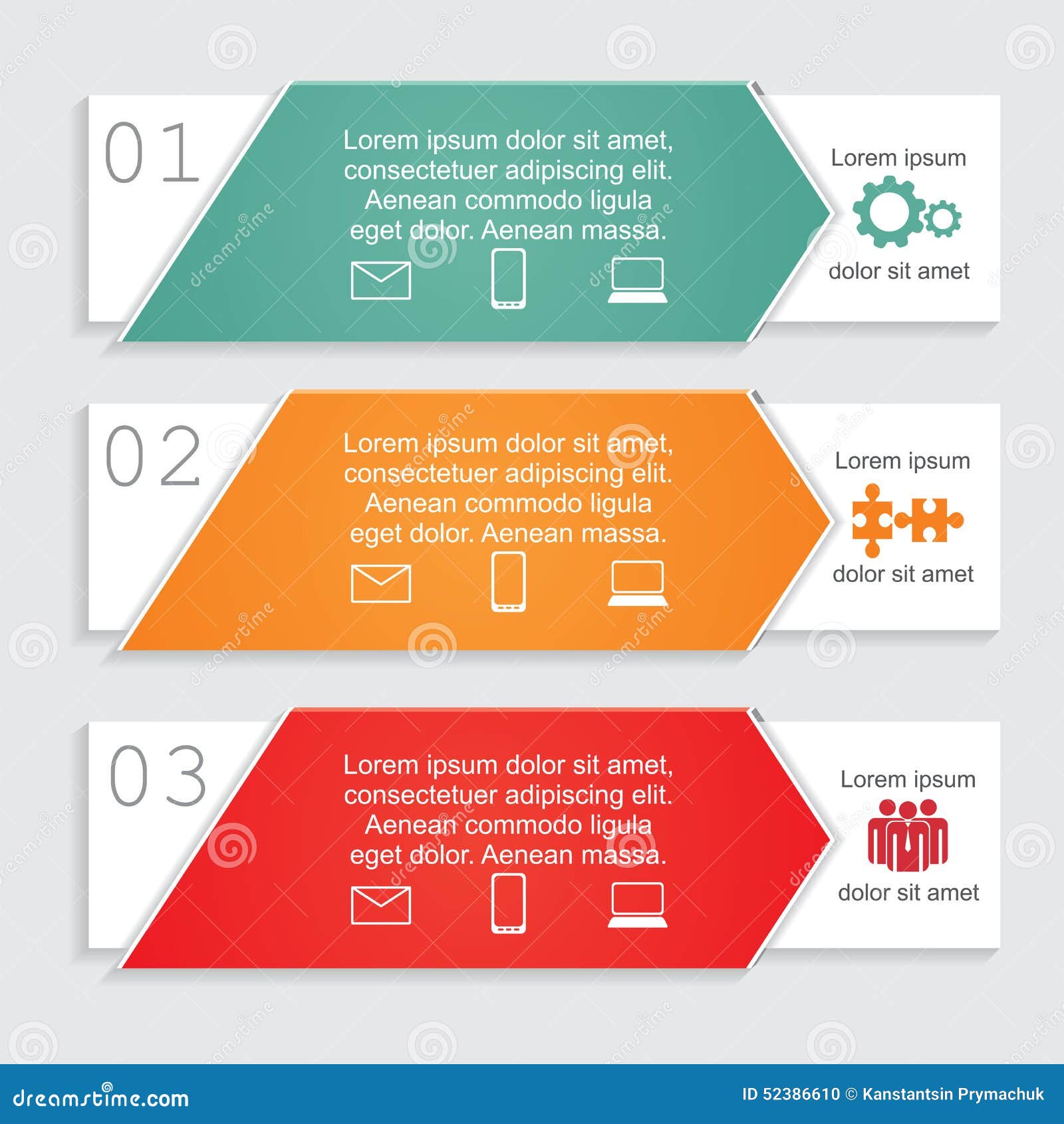 Infographic Card Report Template. Vector | CartoonDealer.com #52386610