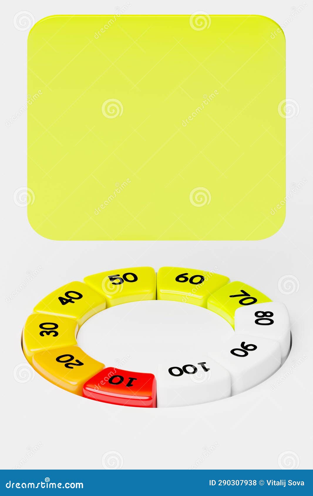 3d illustration stock illustration. Illustration of interface - 290307938