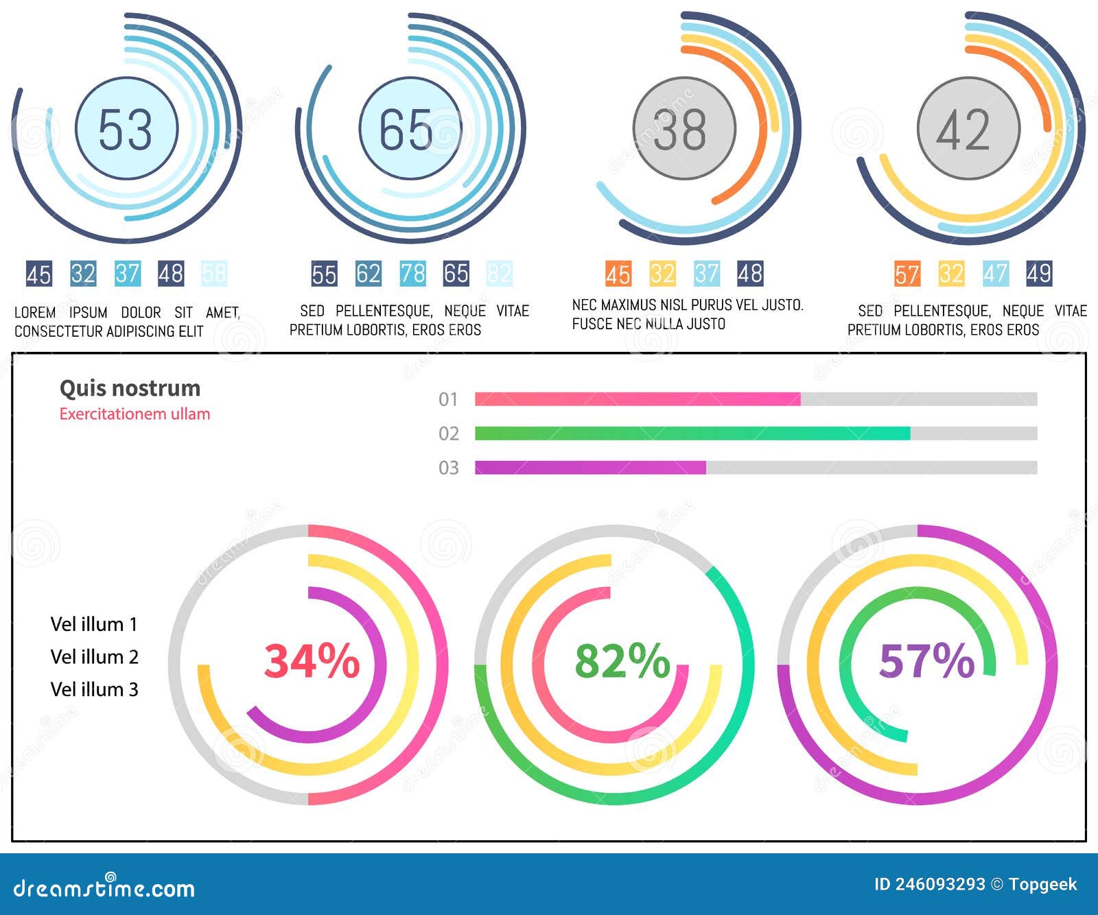 Statistics Curve Vector Line Icon. Analytical Information Creative ...