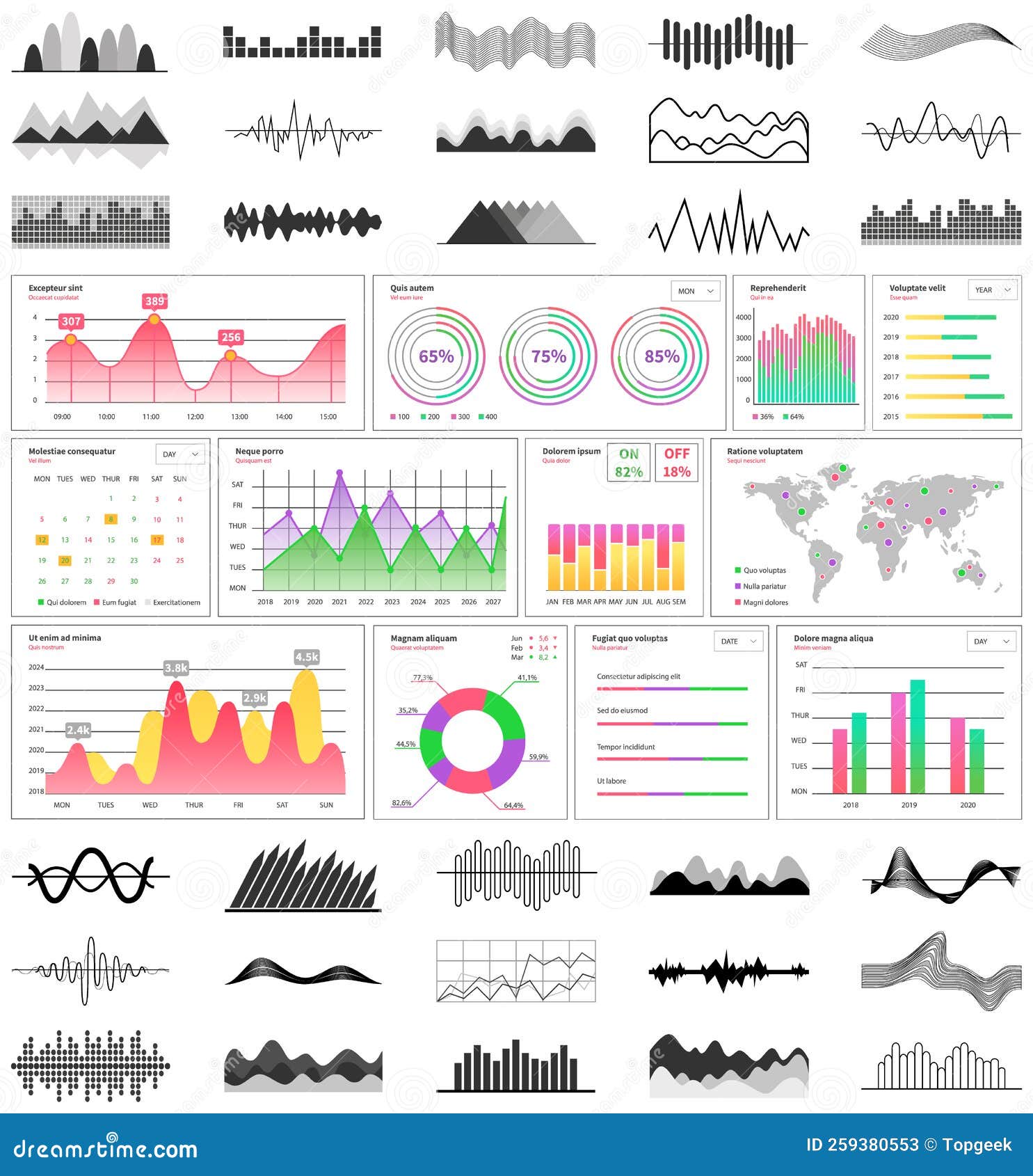 Market Diagrams Graphic Information Visualization And Analysis