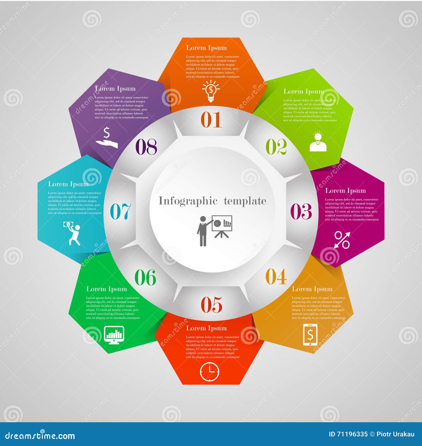 Circle Flowchart Vector Infographic Template | CartoonDealer.com #205223866 Circle Flowchart Vector Infographic Template | CartoonDealer.com #205223866