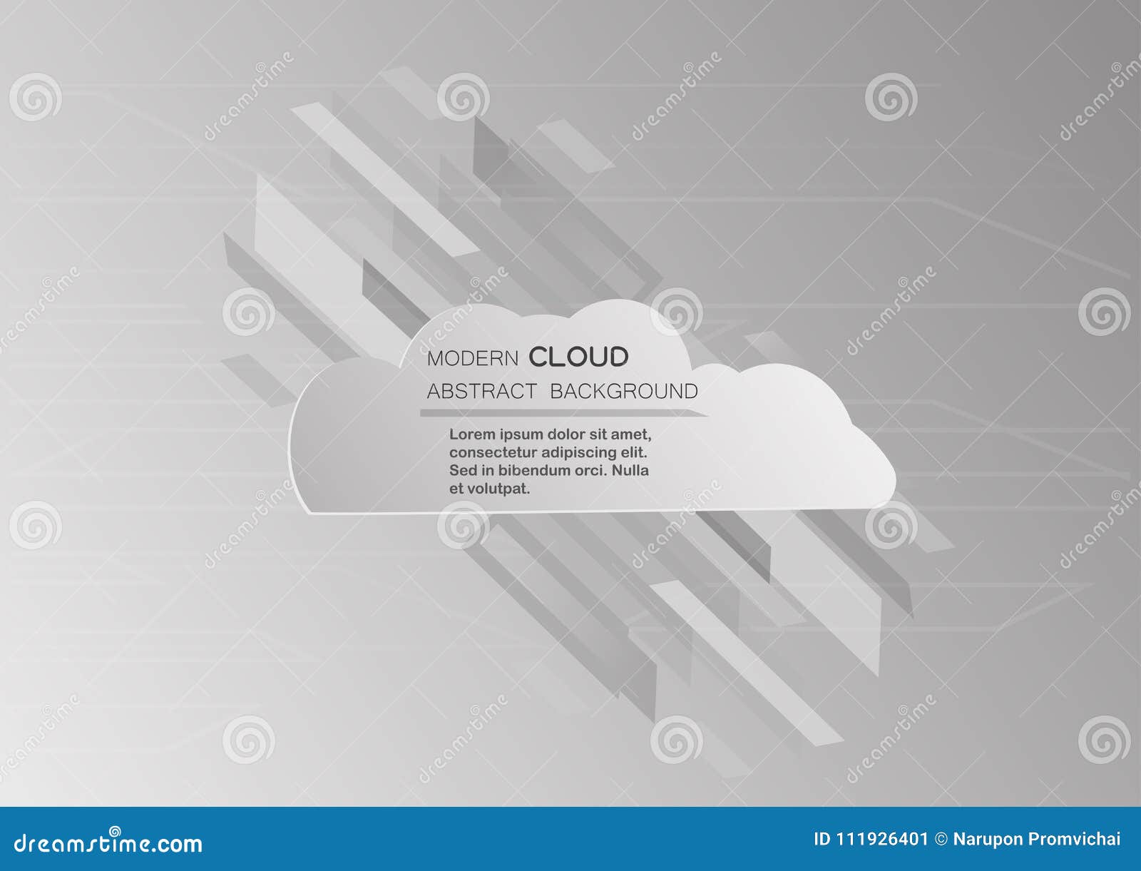 Infographic Clouds with Text Space. Stock Vector - Illustration of ...